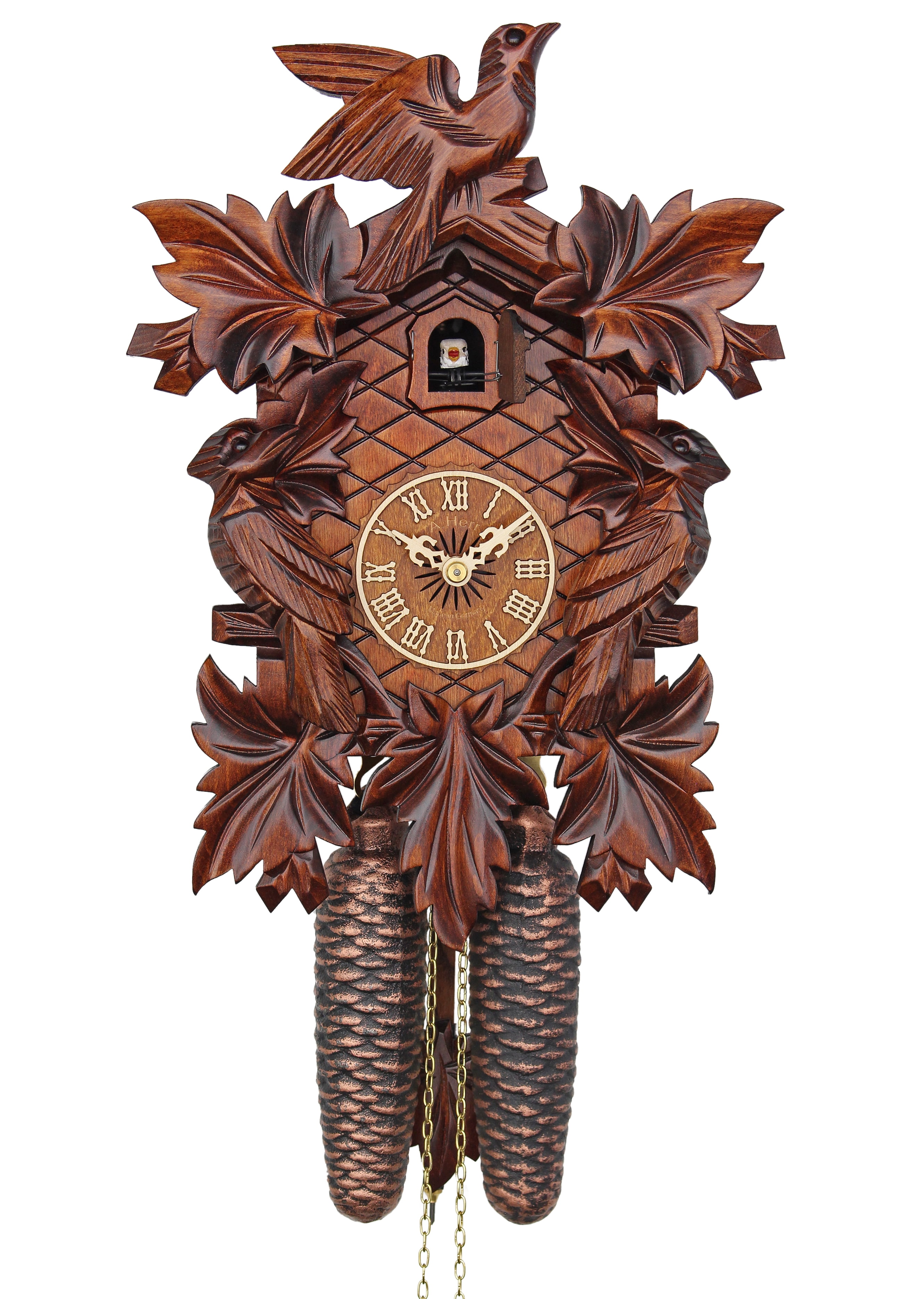 HerrZeit by Adolf Herr Cuckoo Clock - The Cuckoo Birds AH 322/1 8T ...