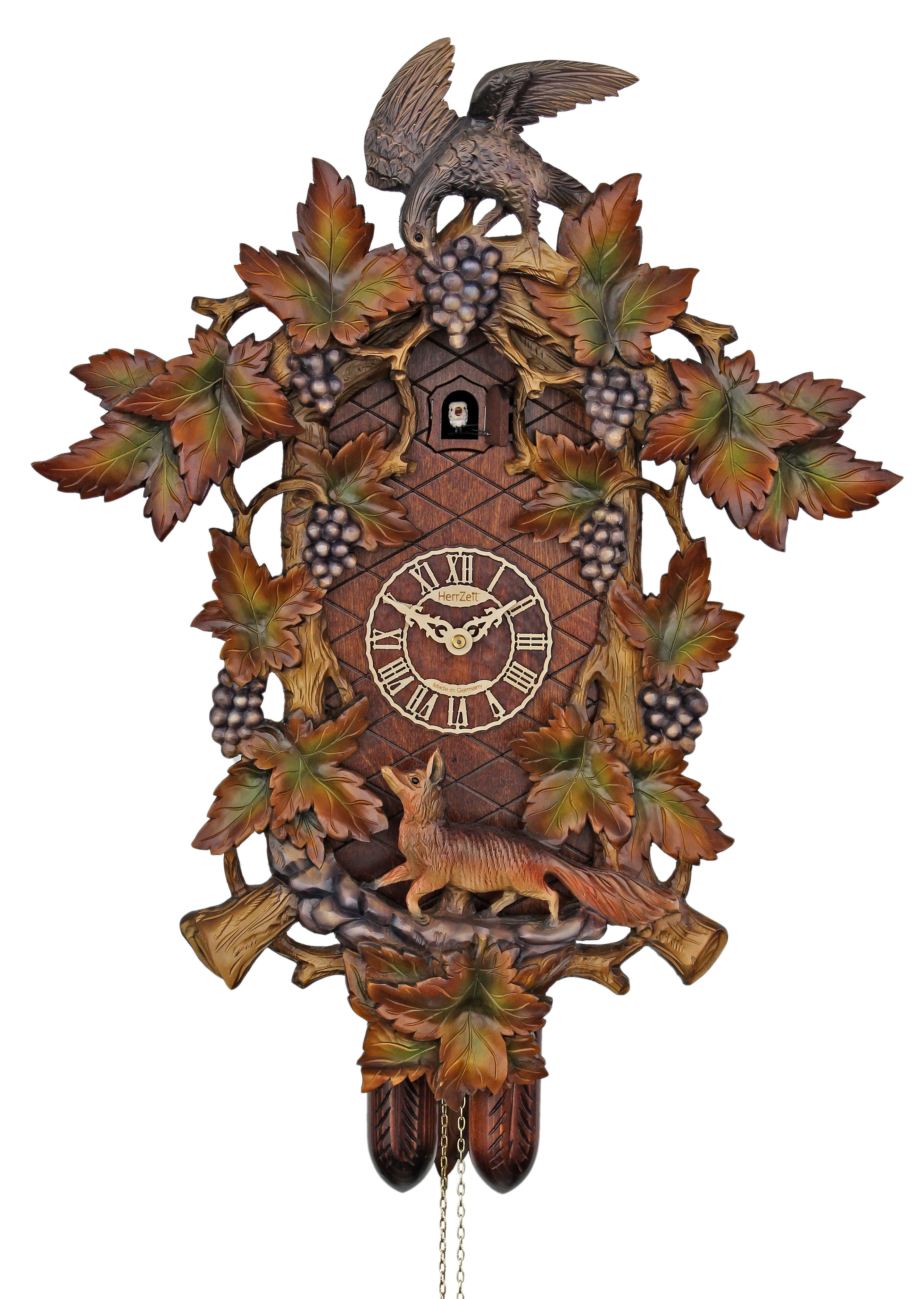 HerrZeit by Adolf Herr Cuckoo Clock - The Fox In The Vineyard ...