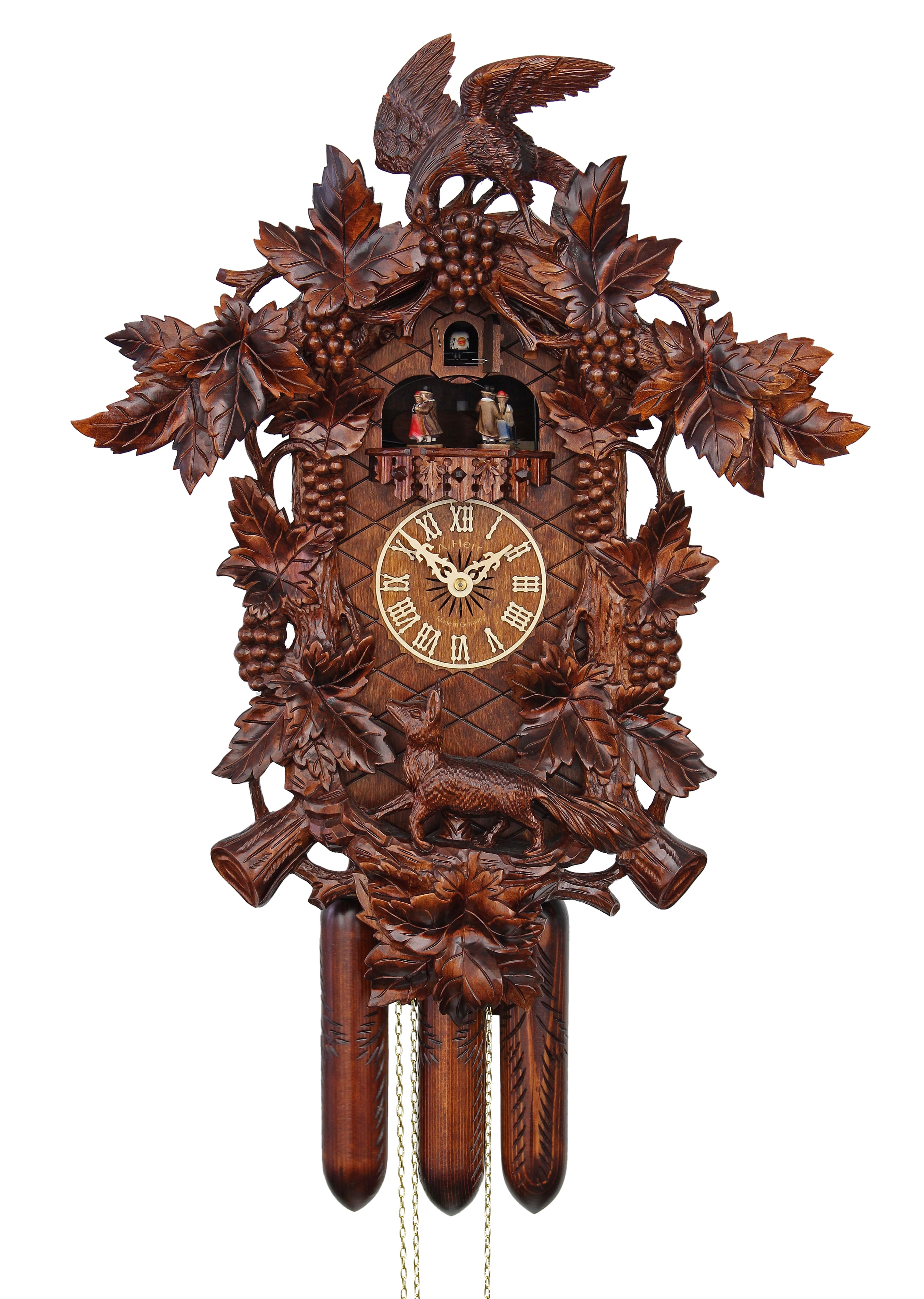 HerrZeit by Adolf Herr Cuckoo Clock - The Fox In The Vineyard ...