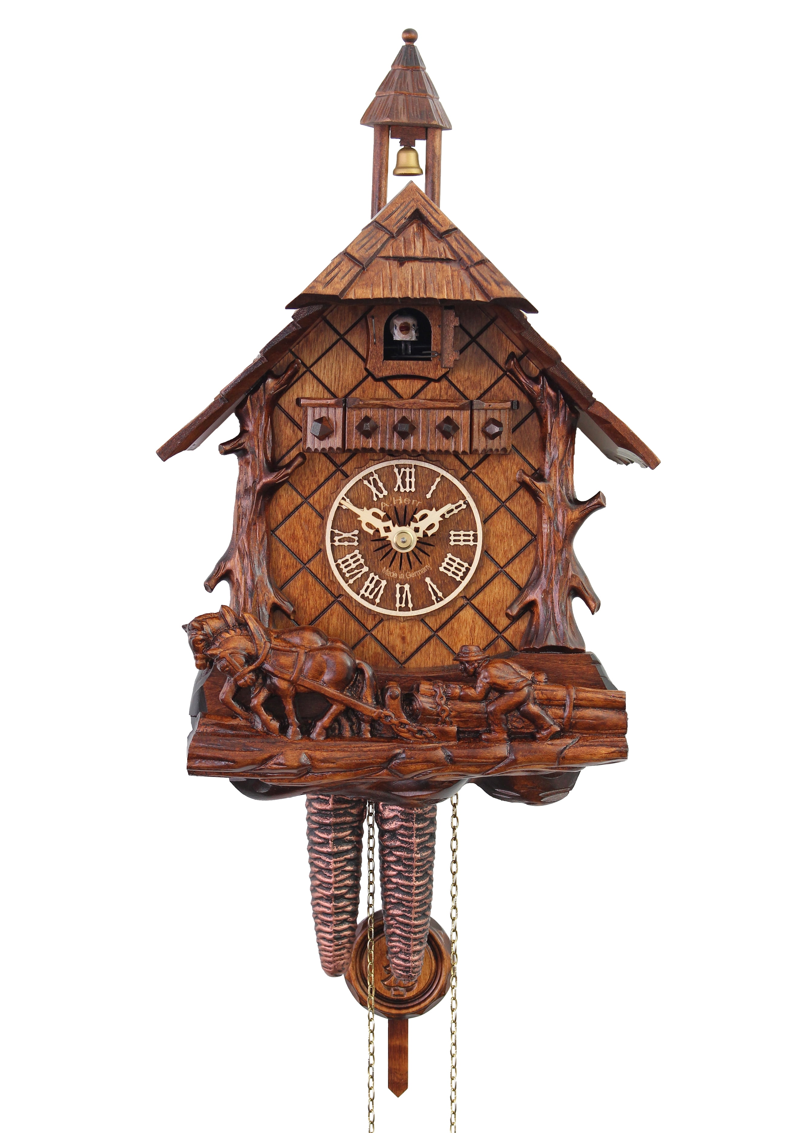 HerrZeit by Adolf Herr Cuckoo Clock - The Lumberjack - Walmart.com