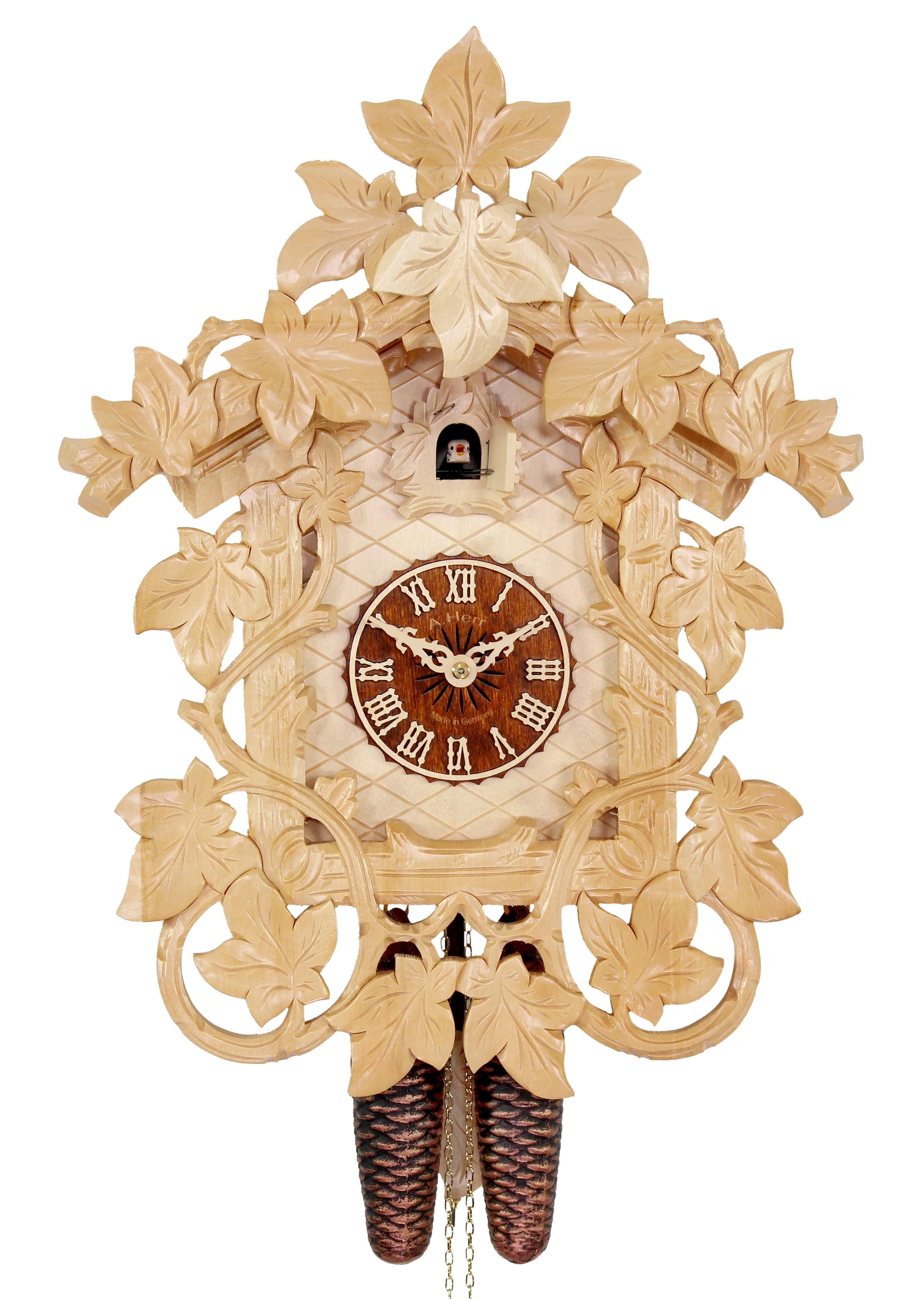 HerrZeit by Adolf Herr Cuckoo Clock - Vine Creepers (lighter colour ...