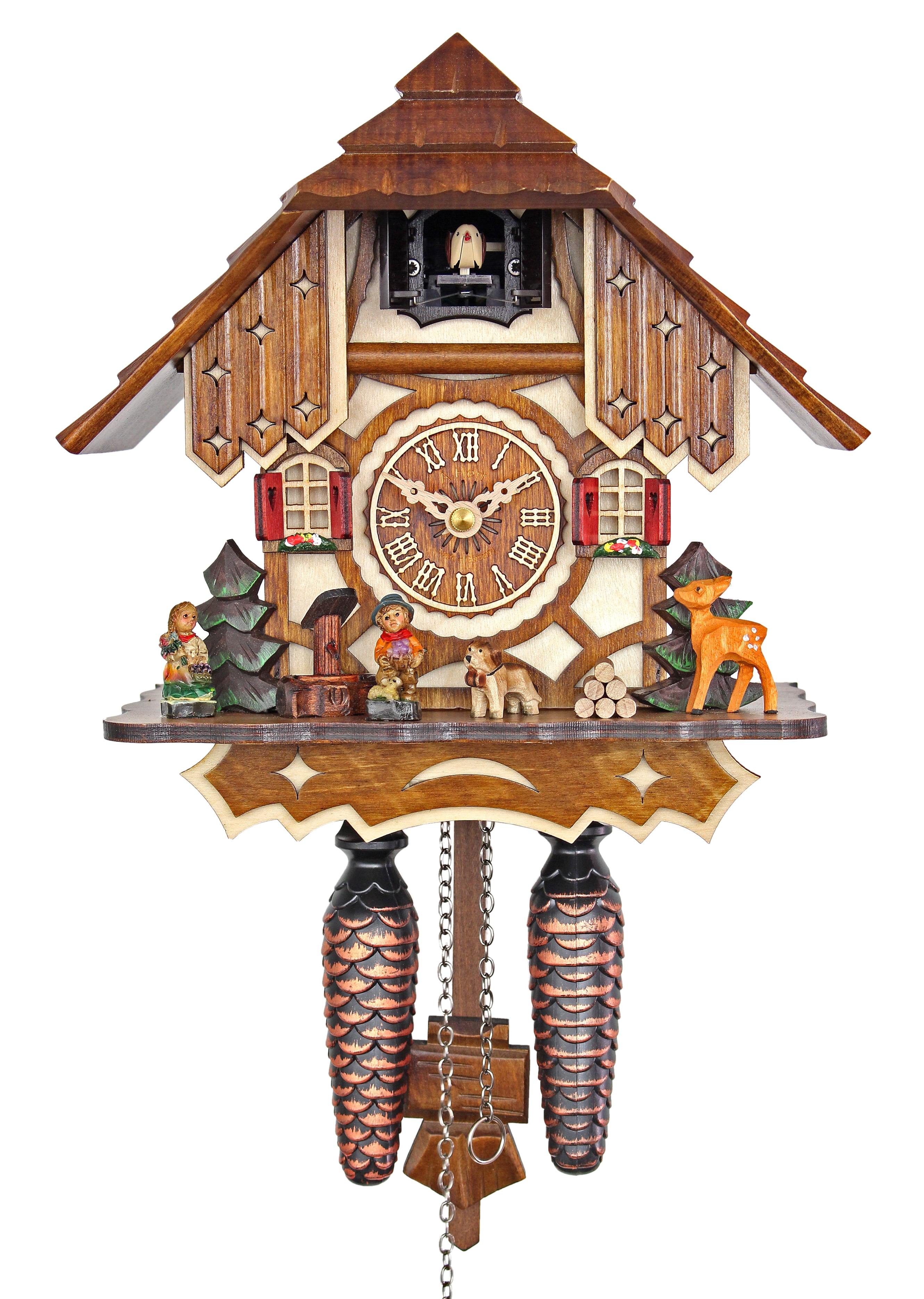 HerrZeit by Adolf Herr Quartz Cuckoo Clock - The Half-timbered House AH ...