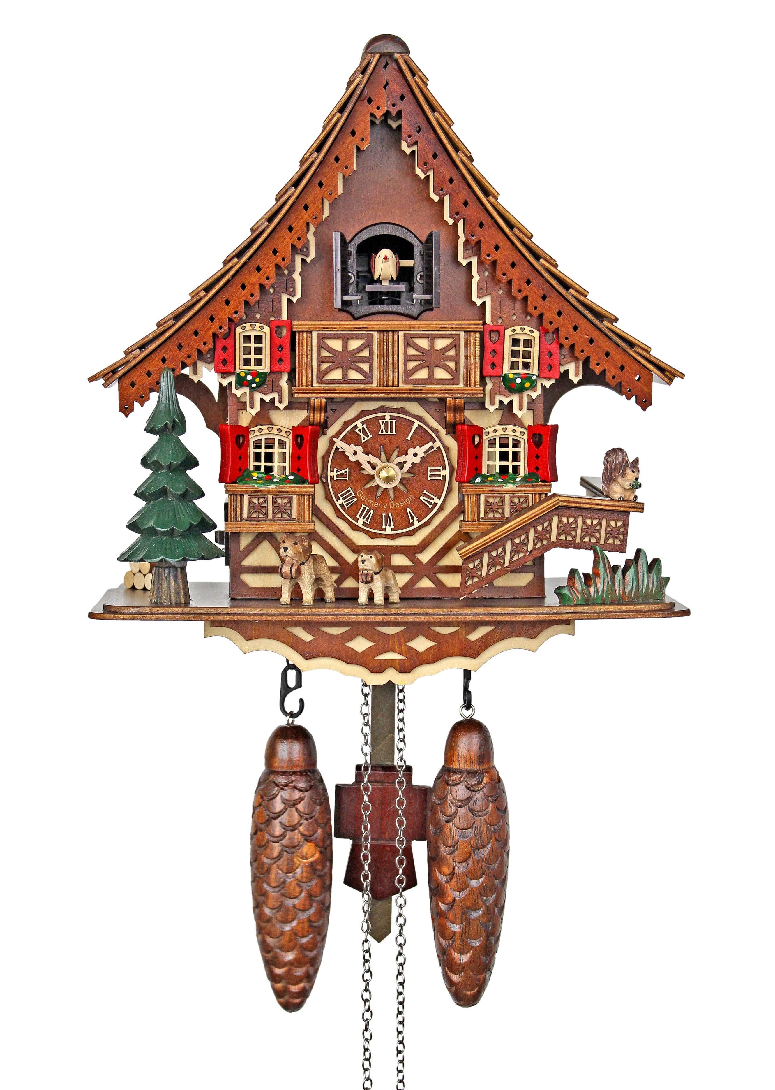 HerrZeit by Adolf Herr Quartz Cuckoo Clock - The Half-timbered House AH ...