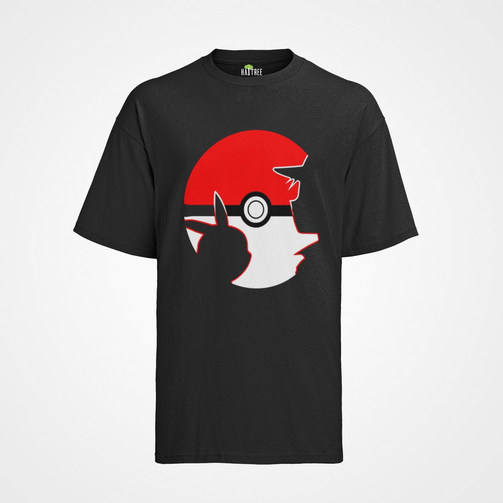 Herren Bio T-Shirt Pokemon Anime Pokemon Ash Pikachu Pokeball Freunde ...