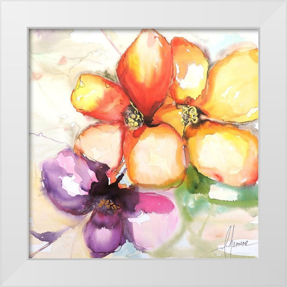 Herrera, Leticia 15x15 White Modern Wood Framed Museum Art Print Titled ...