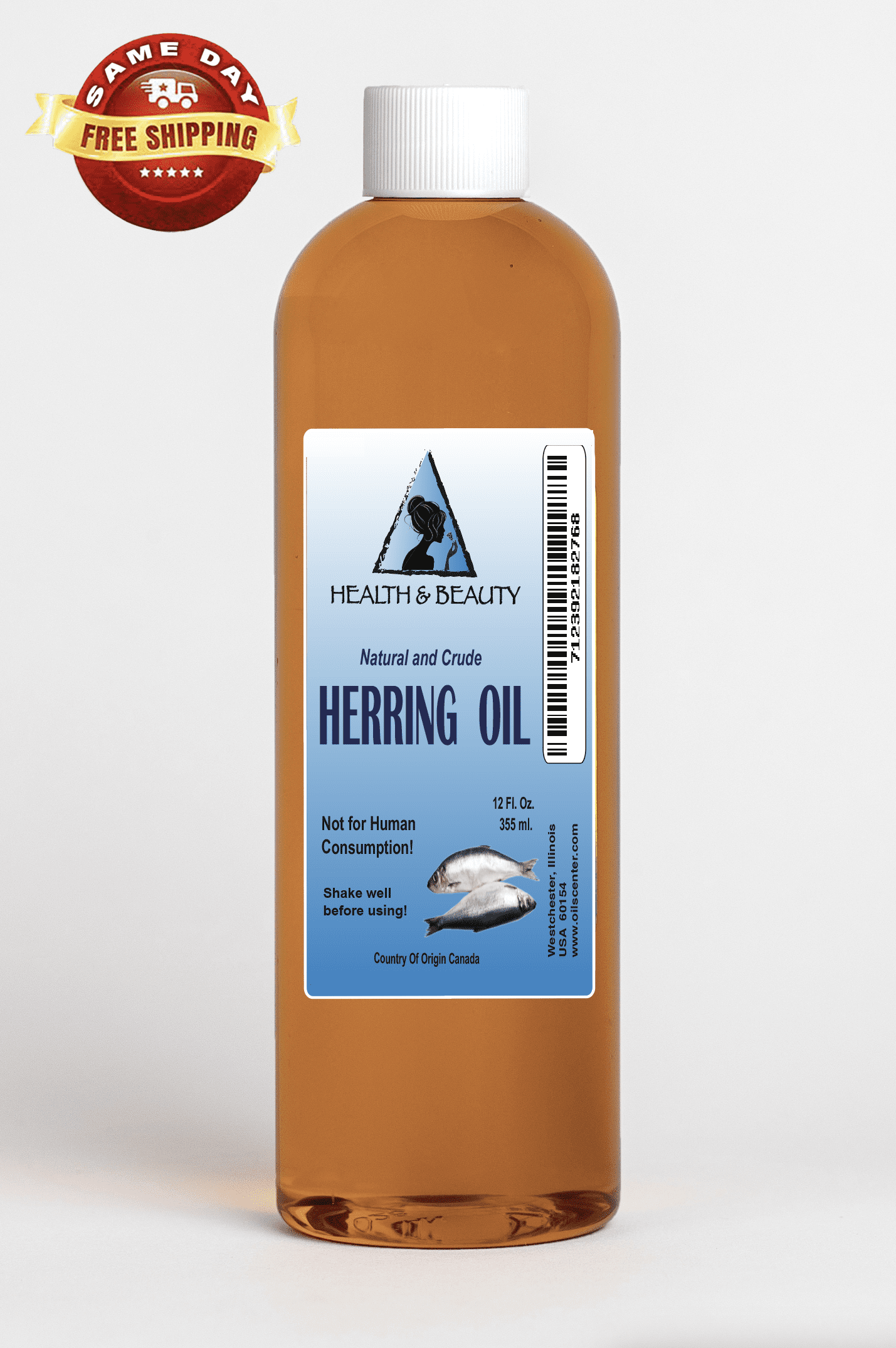 Herring oil crude natural fishing scent attractant by h&b oils center ...