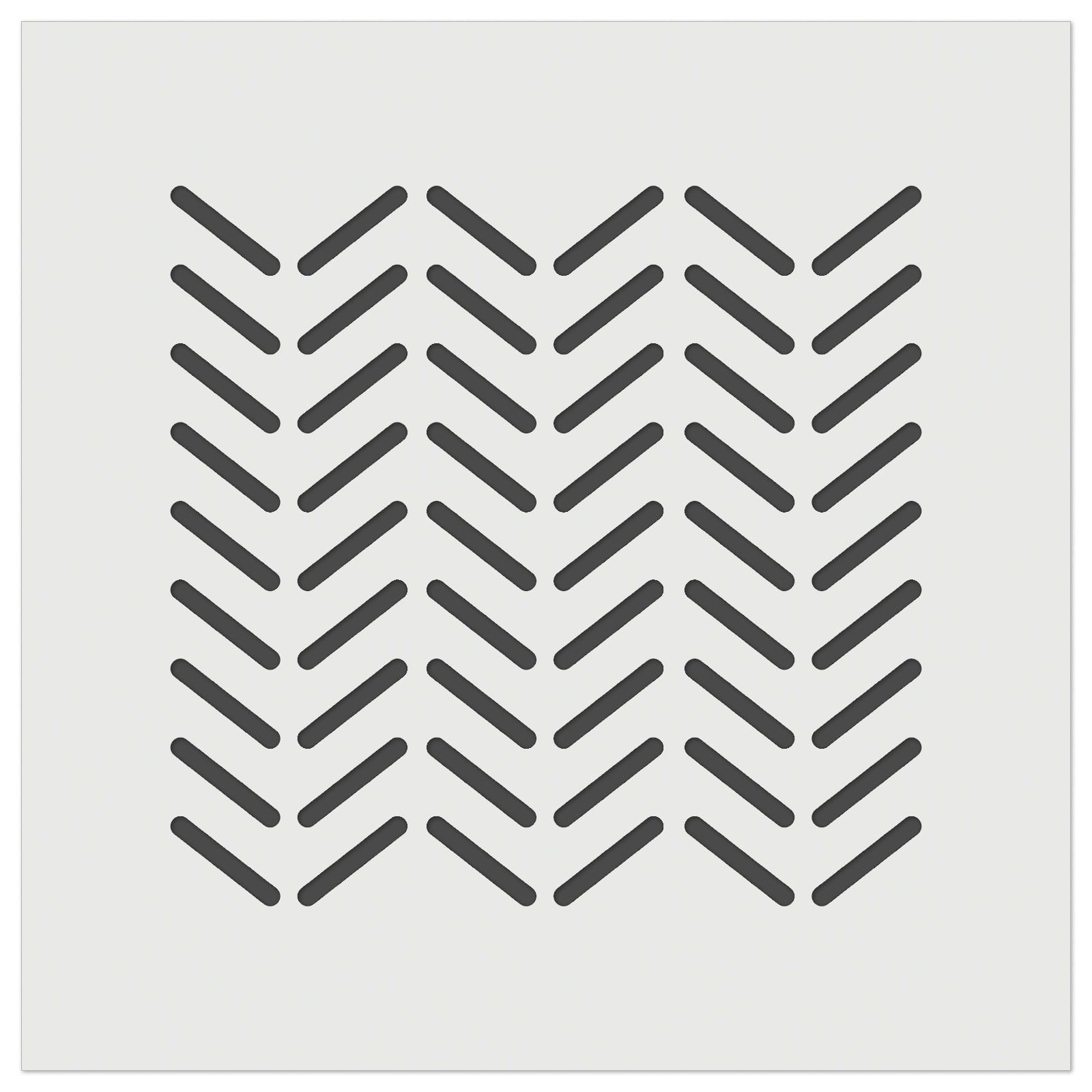 Herringbone Pattern DIY Cookie Wall Craft Stencil - 11.5 Inch - Walmart.com