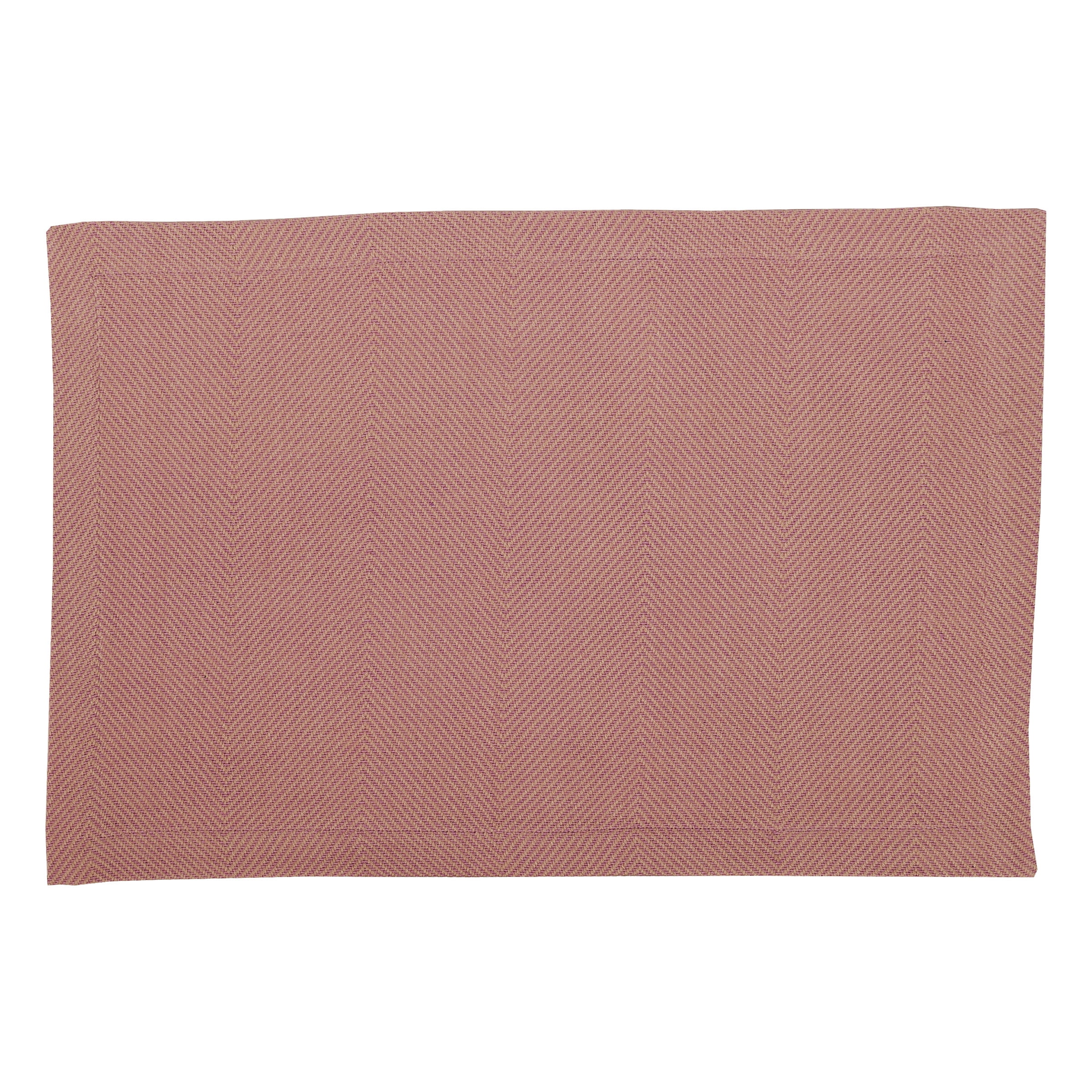 Herringbone Rust Single Placemat - Walmart.com