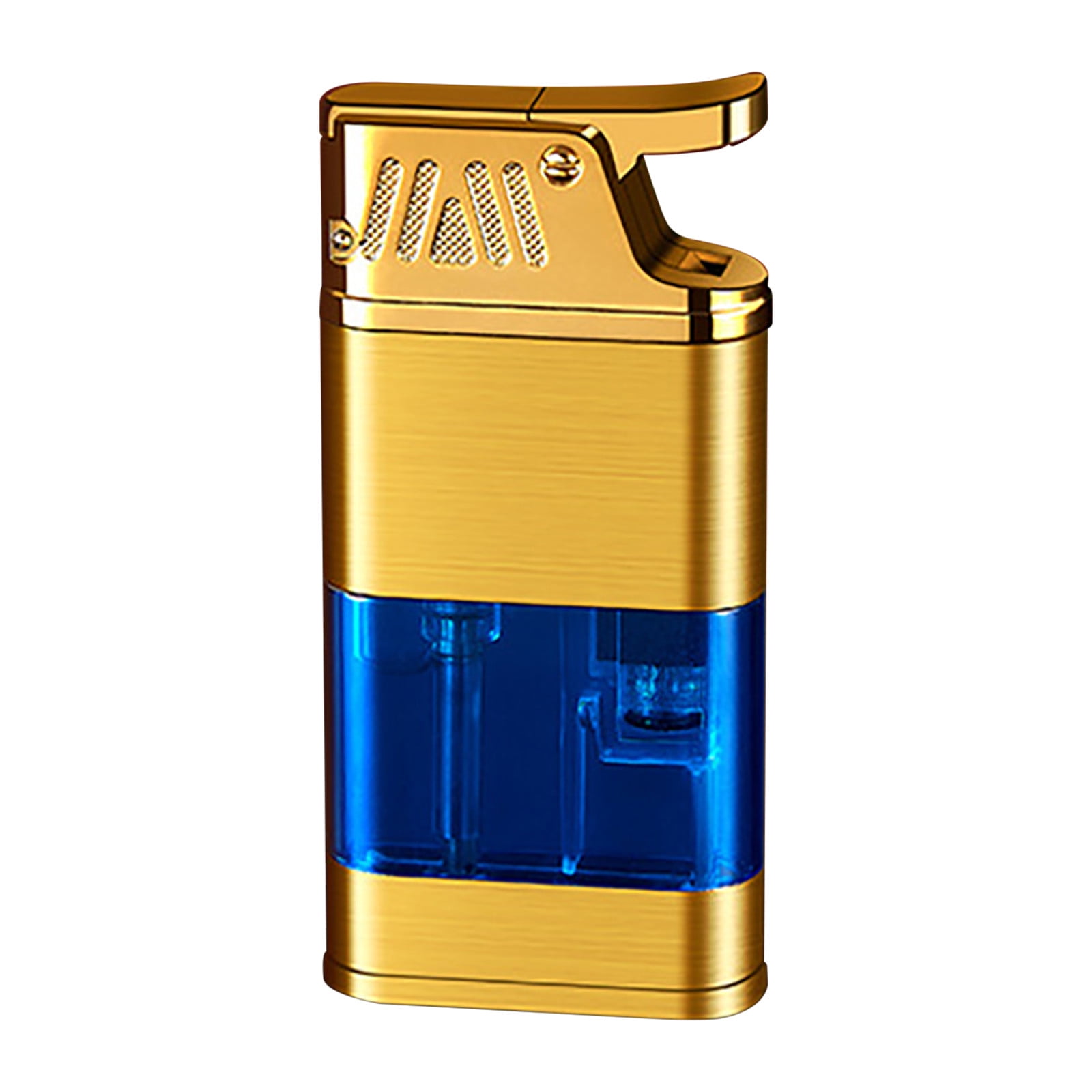 Herrklp Lighter, Vintage Torch Lighter Windproof Butane Lighter Torch ...