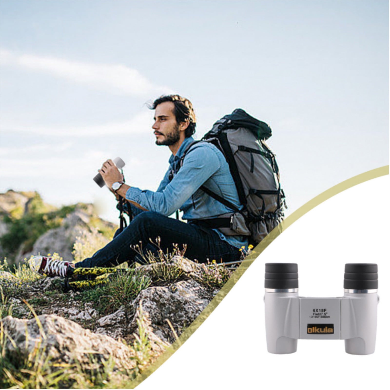 Herrklp Trail Autofocus Outdoor Telescope High Magnification HD Low ...