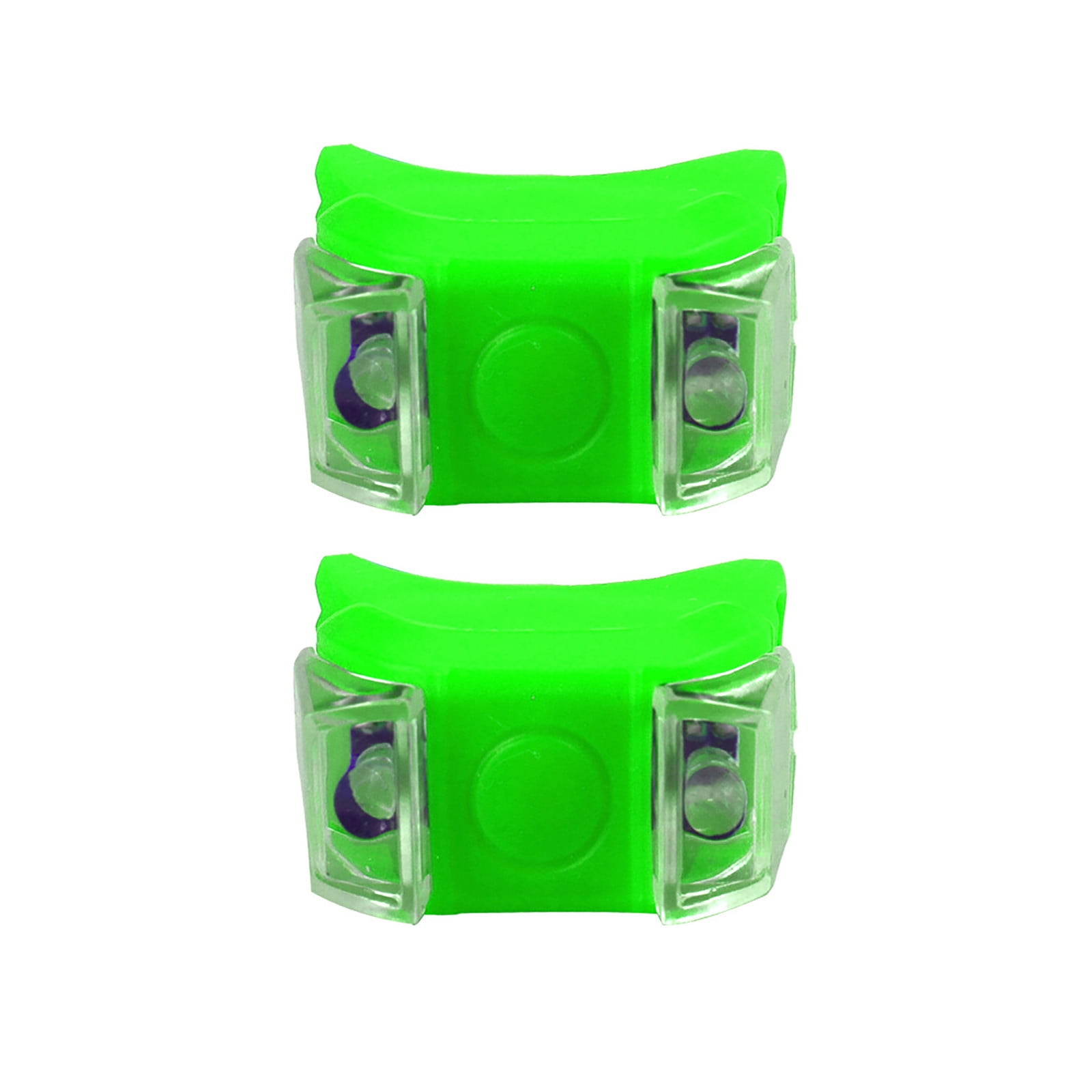 Herrnalise 2pc Mountain Bike Clip Light With Insulating Sheet Bicycle ...