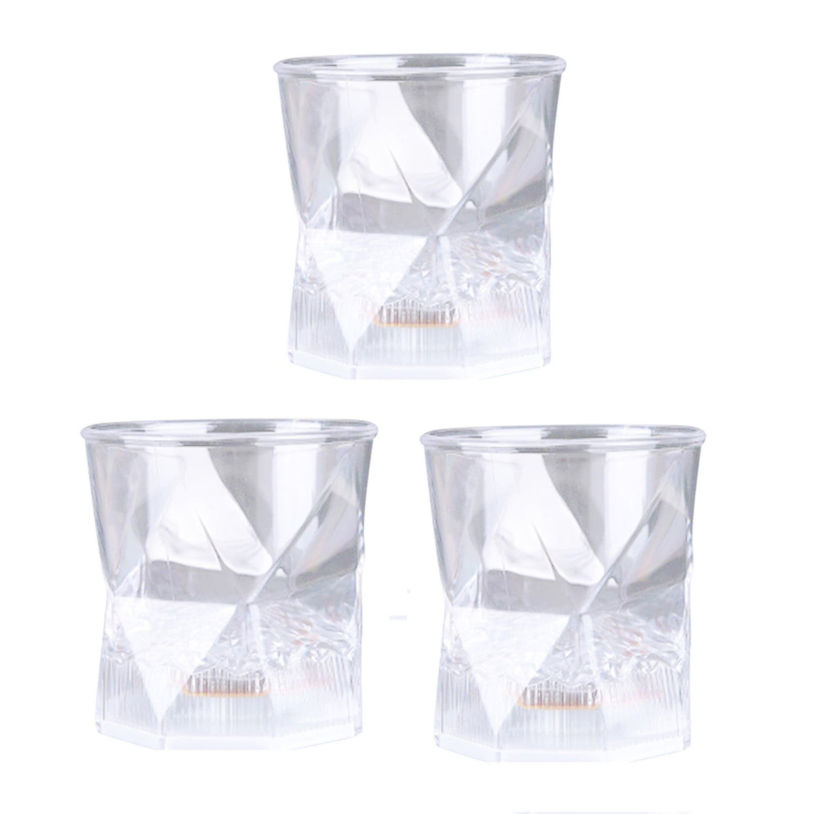 Herrnalise 3 Pcs LED Cups Flashing Light up Automatic Water Activated ...