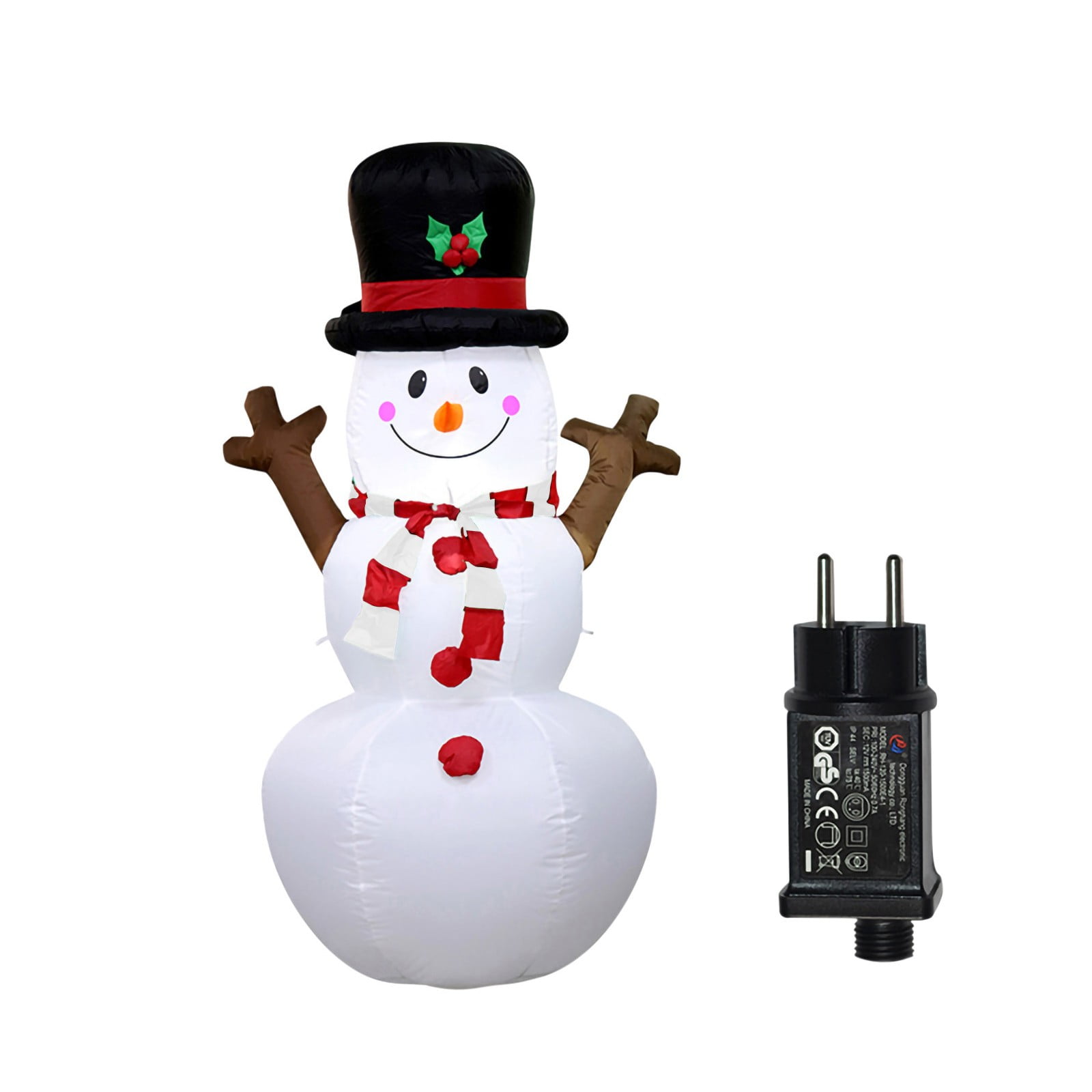 Herrnalise 5.3ft Inflatable Christmas Decoration Snowman for Holiday ...