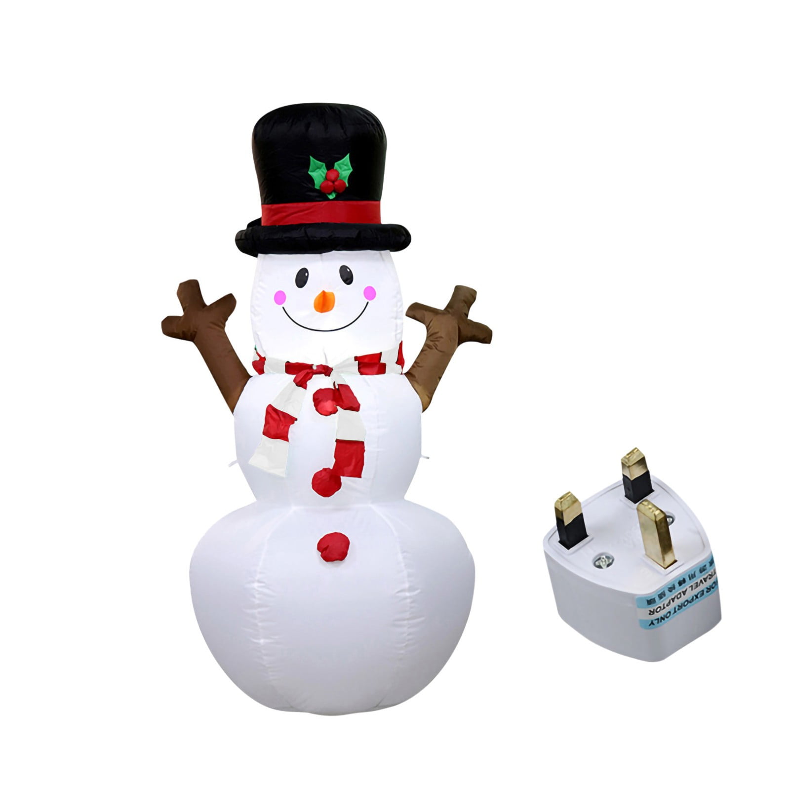 Herrnalise 5.3ft Inflatable Christmas Decoration Snowman for Holiday ...