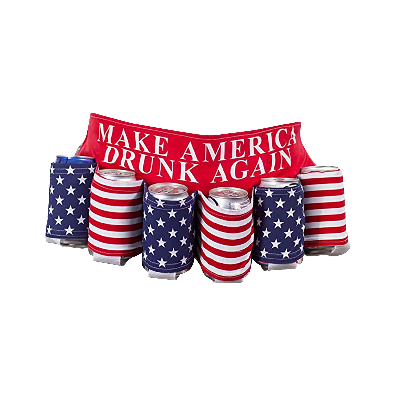 Herrnalise 6 Pack Novelty a Themed Beverage Holder Beer Belt ...