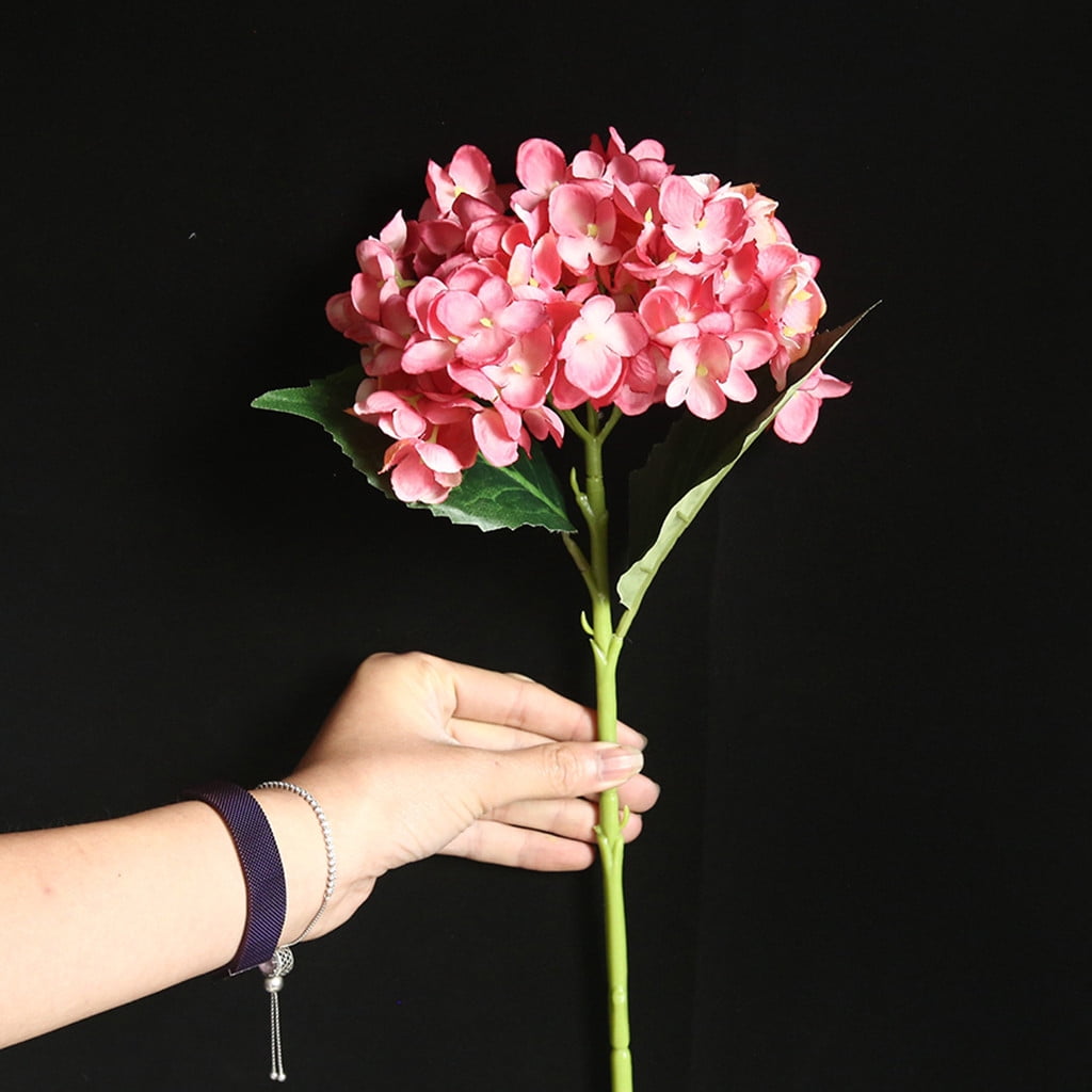 Herrnalise Artificial Hydrangea Balls Flowers,Faux Hydrangea Flowers ...