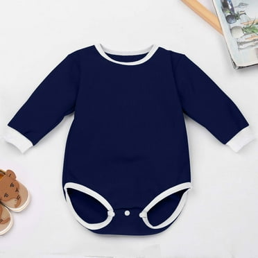 0-18M Newborn Infant Baby Boy Girls Long Sleeve Romper Cartoons Bodysuit Clothes One-piece ...