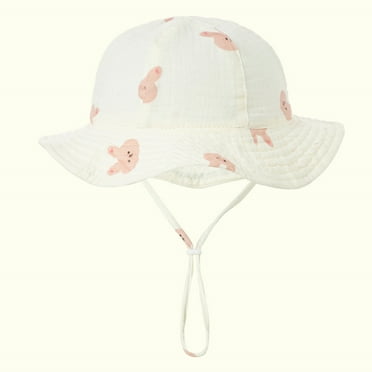 Herrnalise Baby Boy Girl Sun Hat Baby Hats UPF 50+ Toddler Sun Hat ...