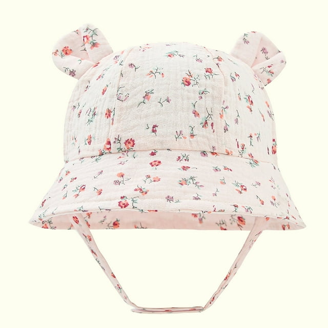 Herrnalise Baby Boy Girl Sun Hat Baby Hats UPF 50+ Toddler Sun Hat ...