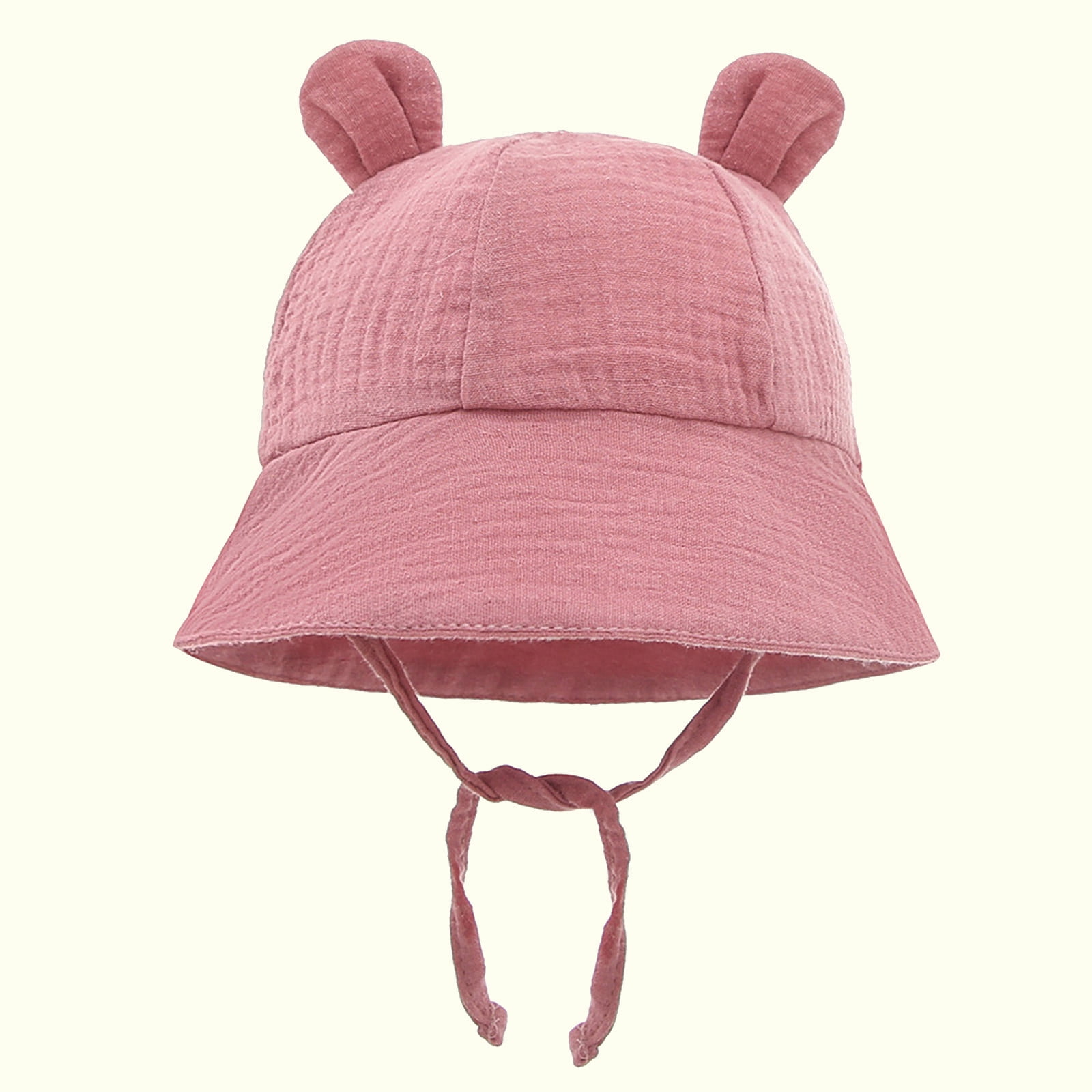Herrnalise Baby Toddler Sun Bucket Hats Wide Brim Beach Hats Infants ...
