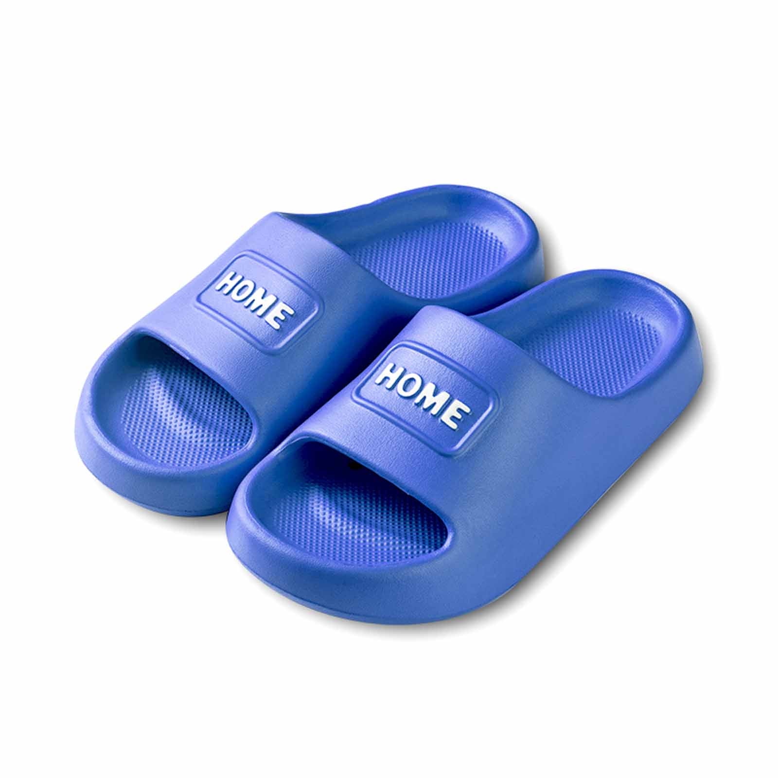 Herrnalise Big Kids Pool Slides Non-Slip Open Toe Slippers Childs Boys ...