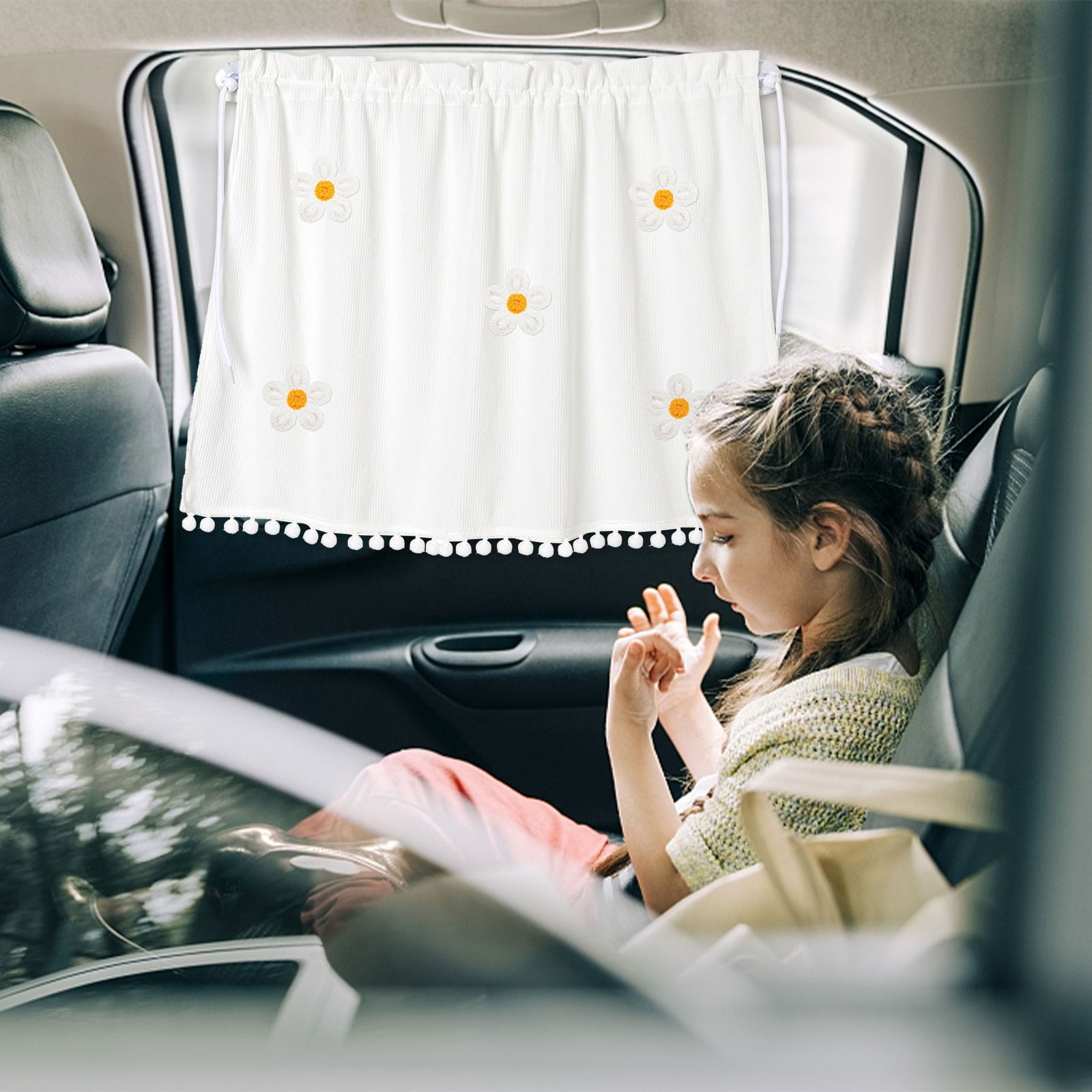 Herrnalise Car Privacy CurtainsCar Divider Curtains for Windows Car ...