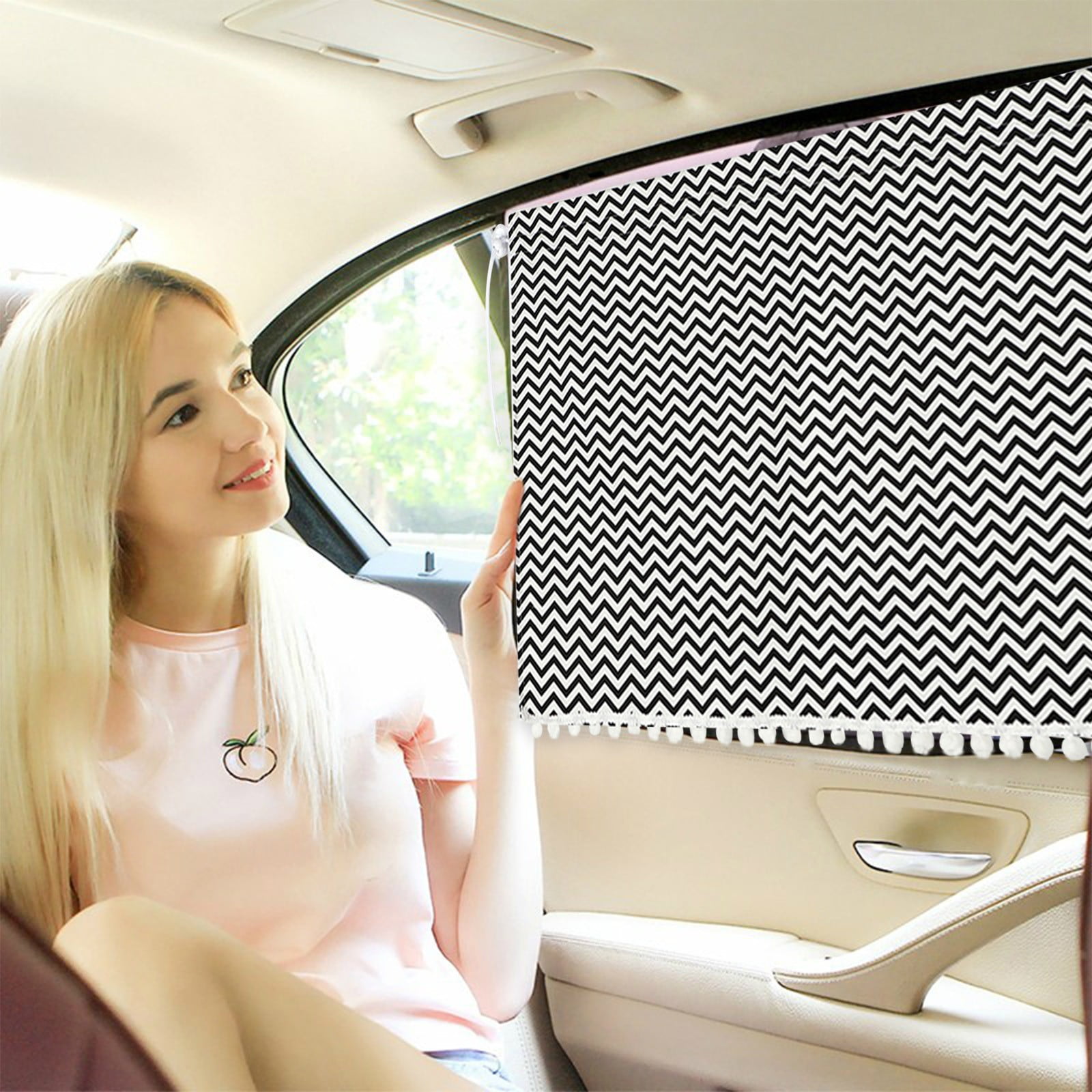 Herrnalise Car Window Shades Block Sun UV,Car Window Shades Against ...