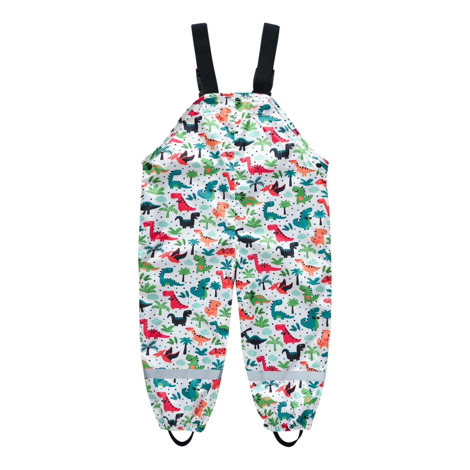 SDJMa Child's Cartoon Sling Rain Pants For Baby Boys Girls Play Water ...