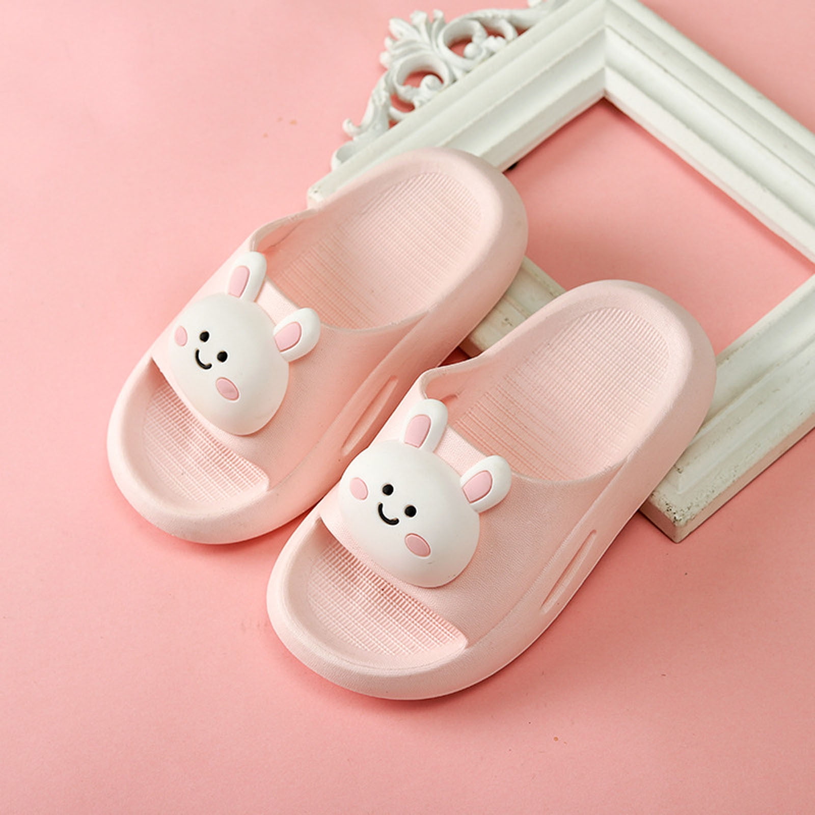 Herrnalise Children Summer Cartoon Animals Slippers Baby Bathing Shoes ...