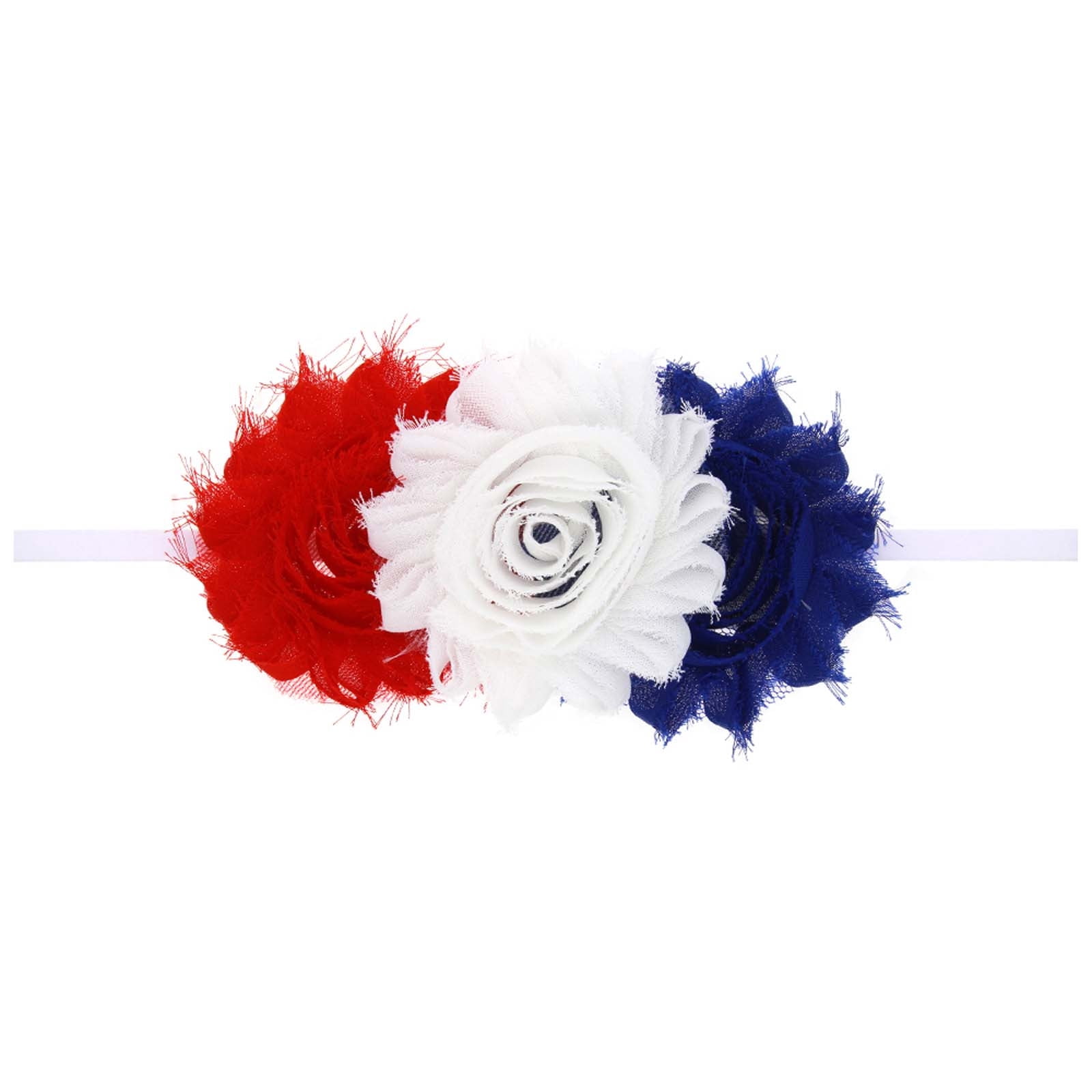Herrnalise Children's Independence Day Sunflower Rose Flower Headband ...
