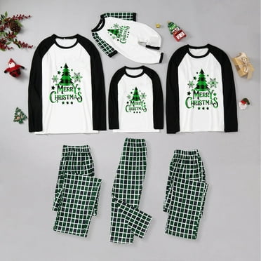 Family Matching Christmas Snowman Pajama Sets Cute Snowman Print Long ...