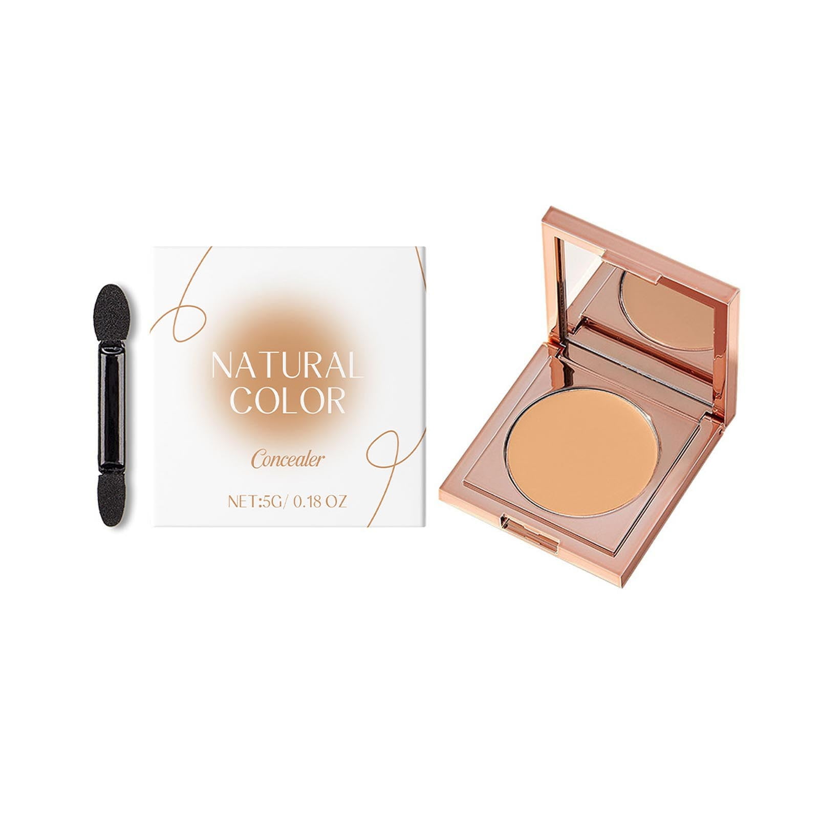 Herrnalise Colored Clay Under Eye Corrector, Under Eye Concealer, Color ...