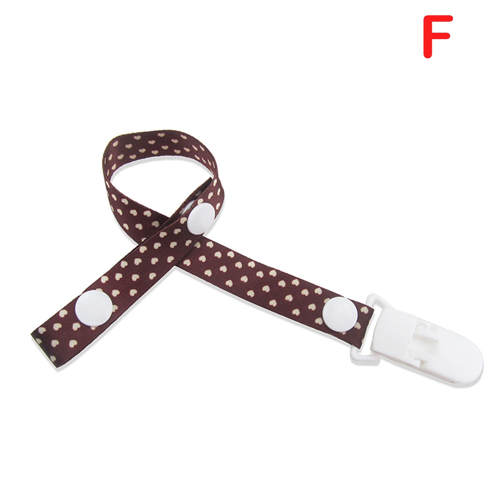 Herrnalise Cotton Linen Baby Pacifier Chain Clip Soother Nipple Guard ...