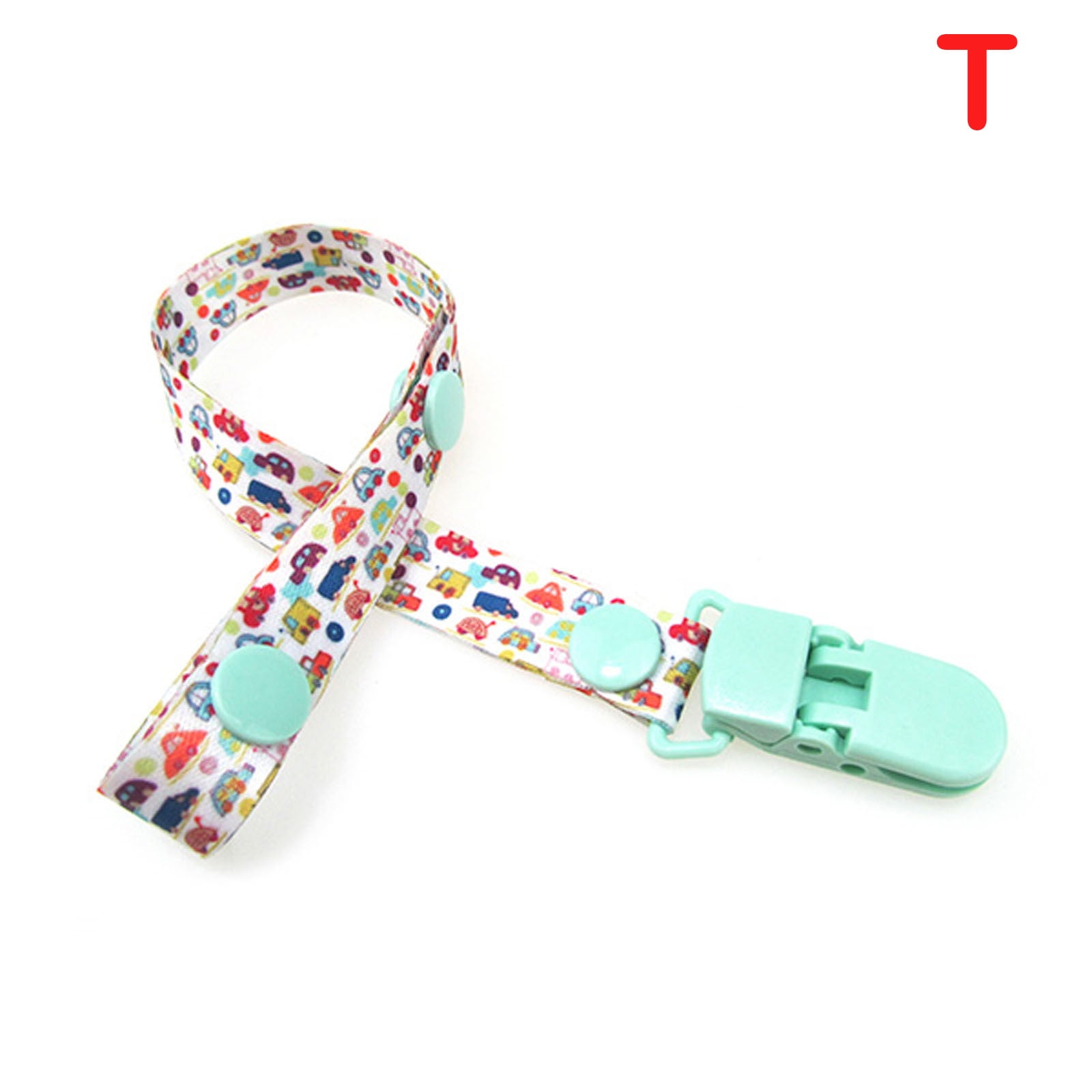 Herrnalise Cotton Linen Baby Pacifier Chain Clip Soother Nipple Guard ...