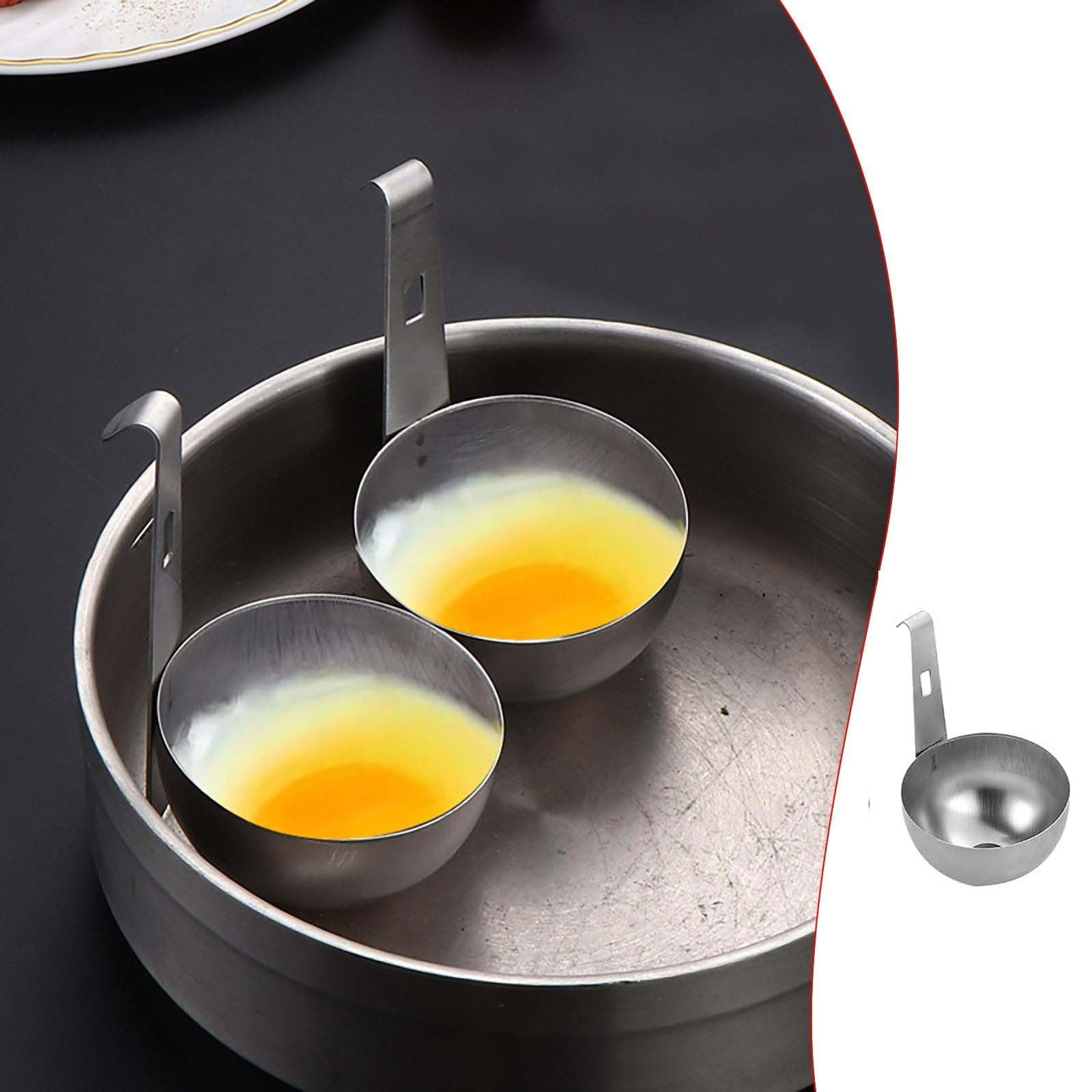 Herrnalise Egg Poacher Stainless Steel Hanging Poached Egg Cooker ...