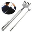 Dainzusyful Tools Accessories Stainless Steel Telescopic Back Scratcher ...