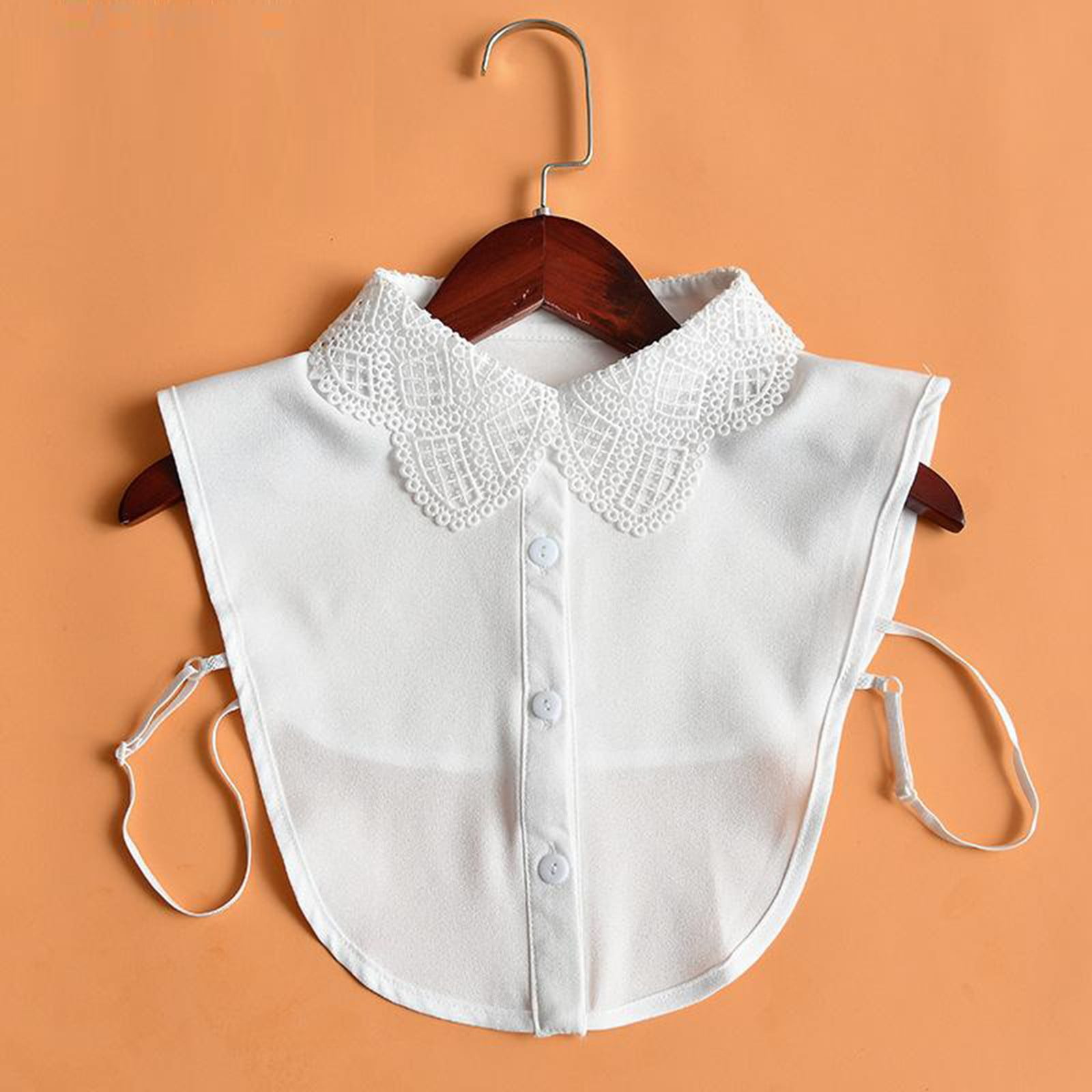 Herrnalise Fake Collar Detachable Faux Collar Women Tops Fashion Lace ...
