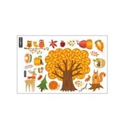 Thanksgiving Window Stickers Turkey Window Decals Decorations Fall ...