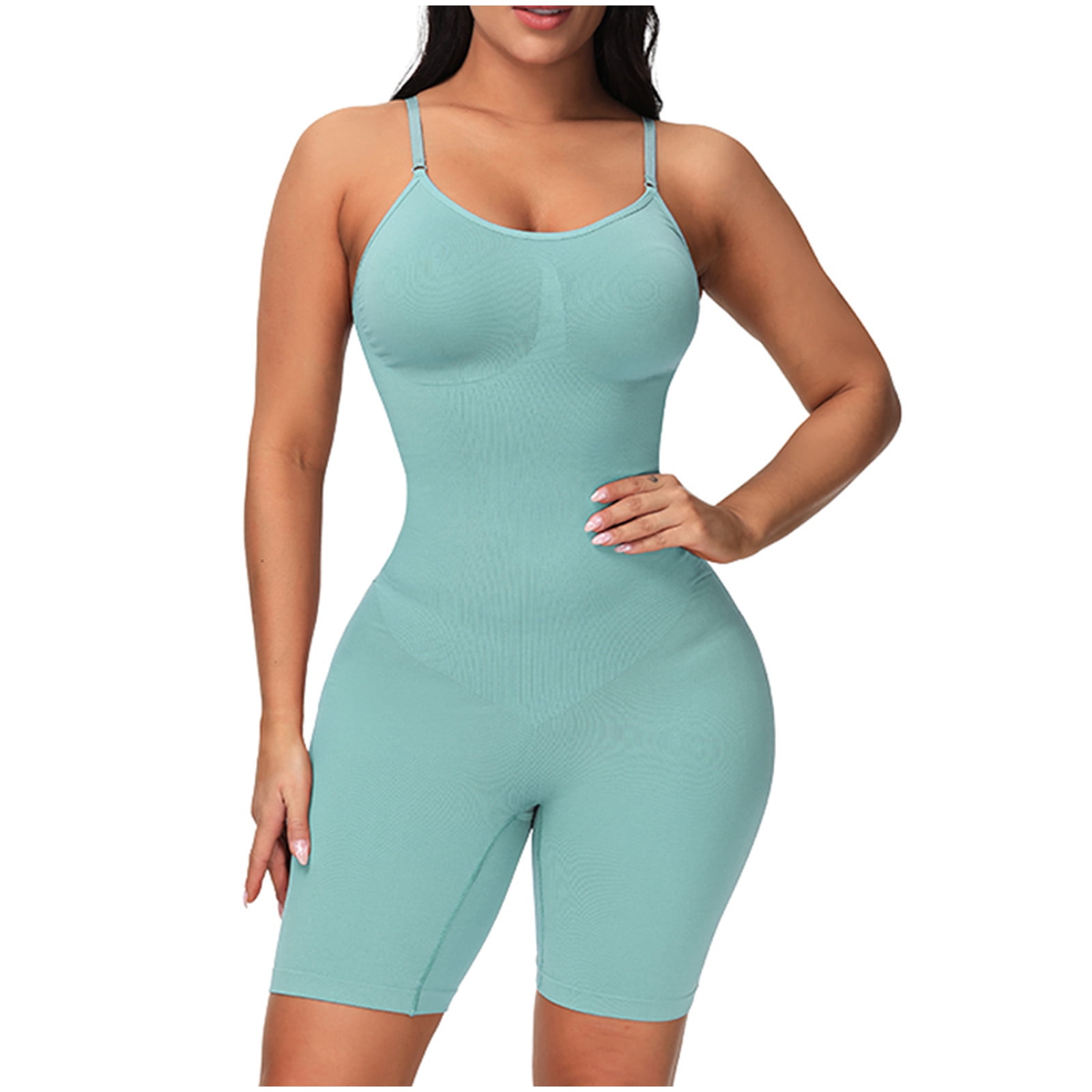 Herrnalise Firm Tummy Compression Bodysuit Shaper with Butt Lifter ...