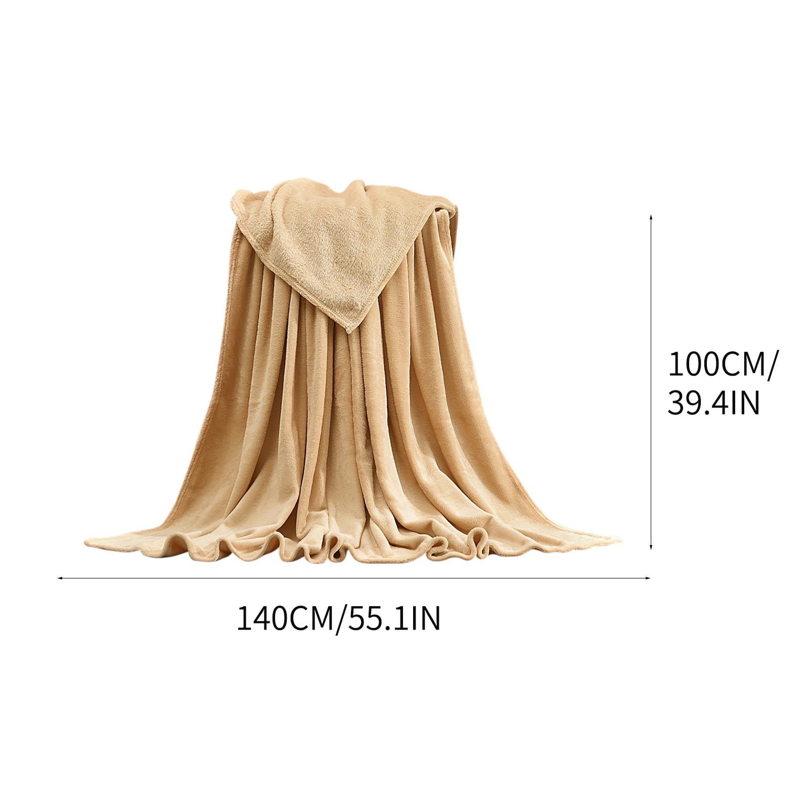 Herrnalise Flannel Fleece Bed Blanket for Couch Cozy Soft Blankets ...