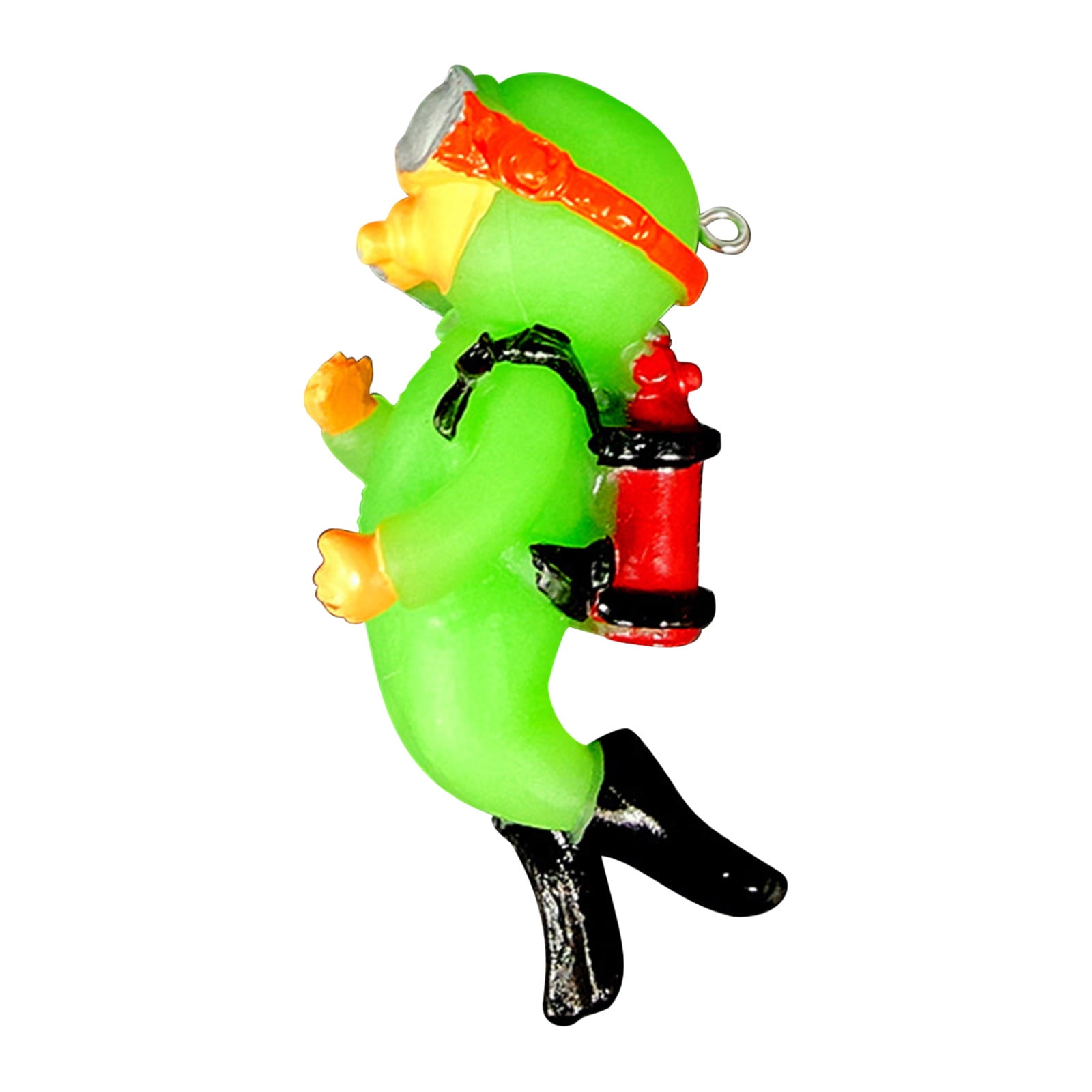 Herrnalise Fluorescent color Aquariums Resin Decorations Cute Diver For ...