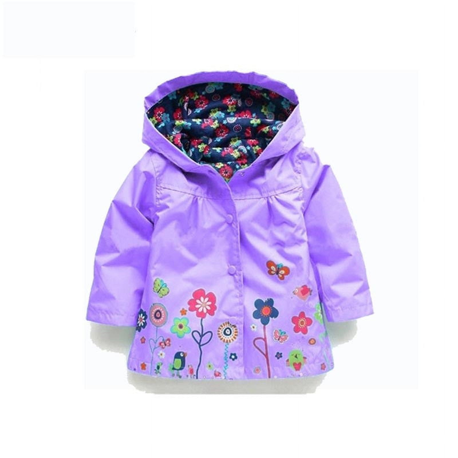 Herrnalise Girls Clothes Jacket Kids Raincoat Coat Outerwear Children ...
