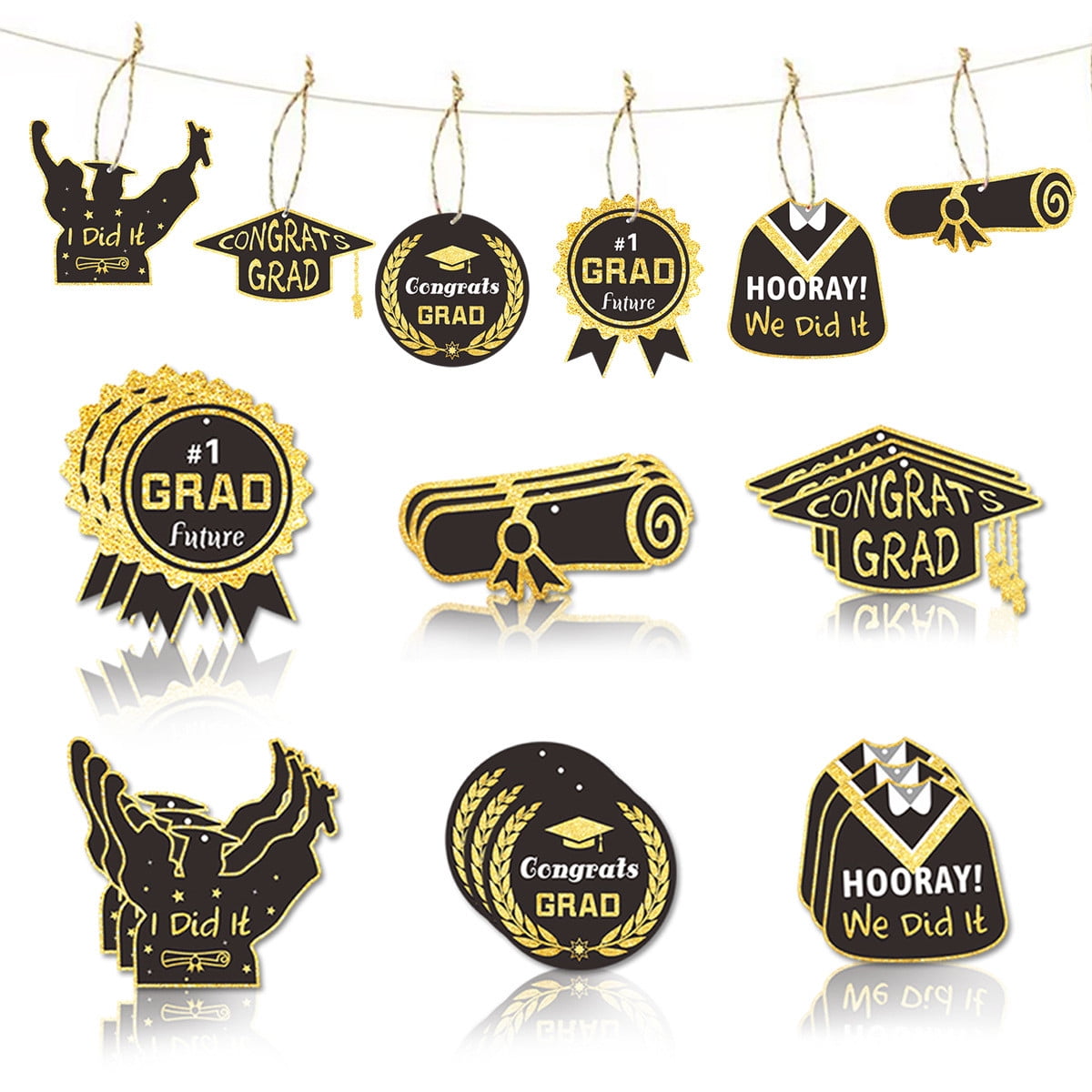 Herrnalise Graduation Class Party Decorations 2024 - Congrats Grad ...