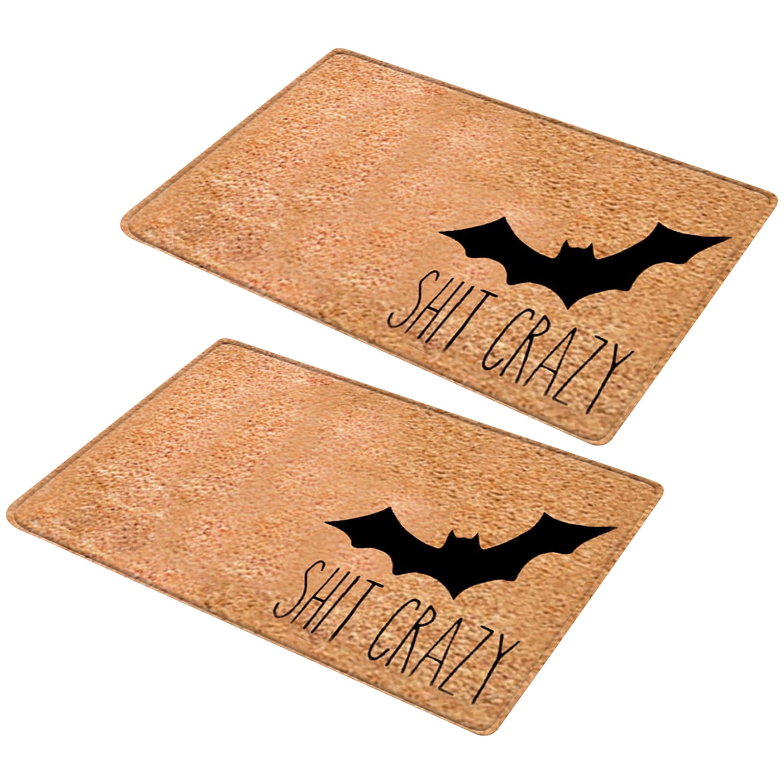 Herrnalise Halloween Boo Doormat Indoor Outdoor Rug 2 piece set,Autumn ...