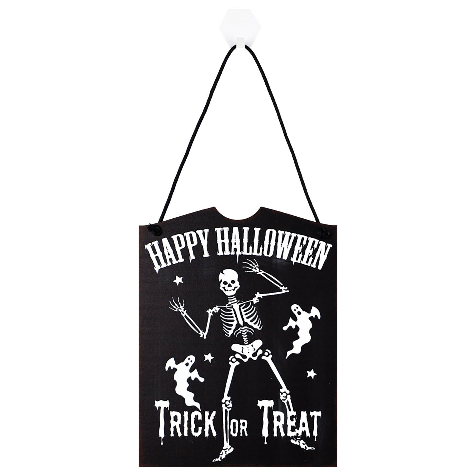 Herrnalise Halloween Pumpkin Witch Ghost Door Sign Hanging Sign in The ...