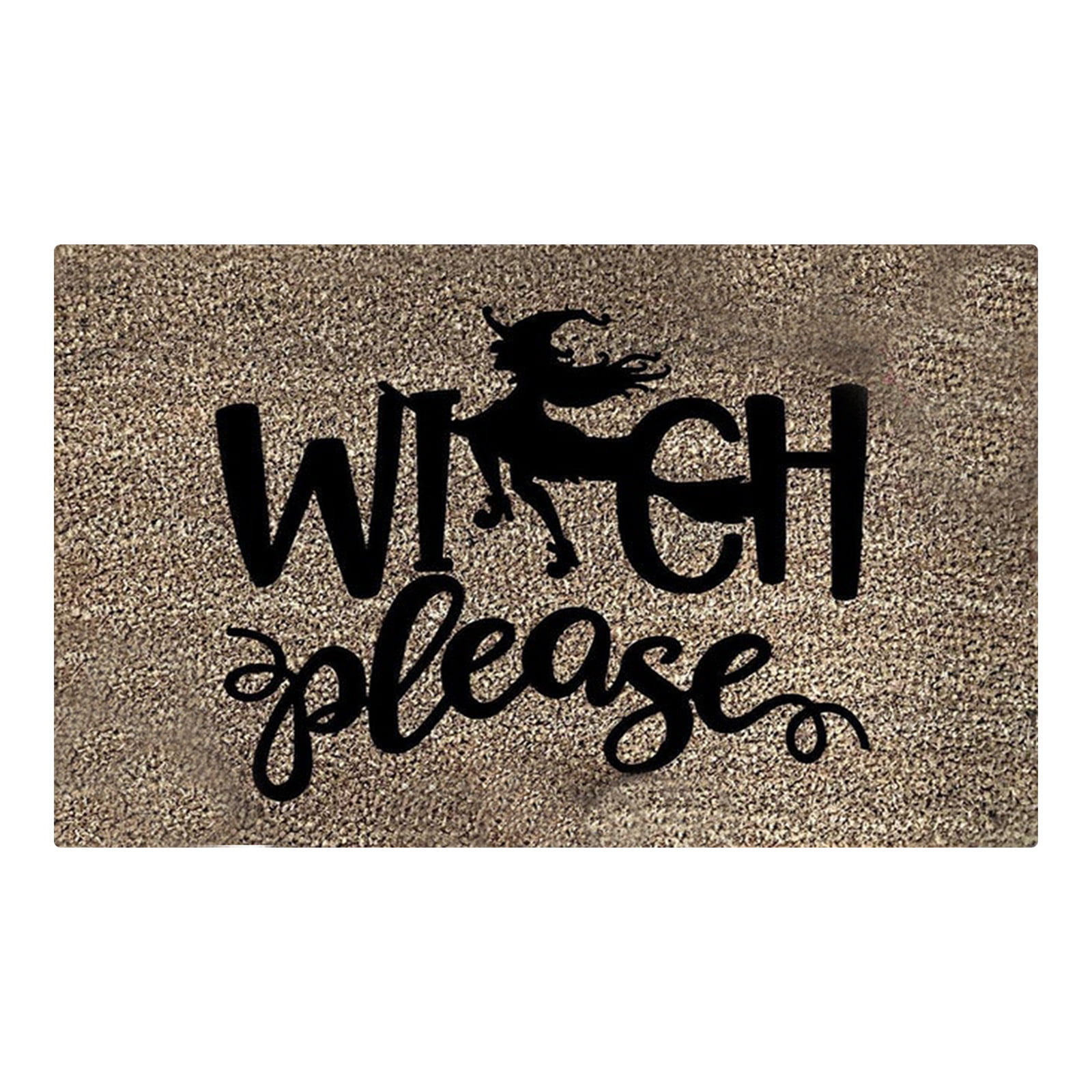 Herrnalise Halloween Rug Halloween Kitchen Mat Retro Witches Halloween ...