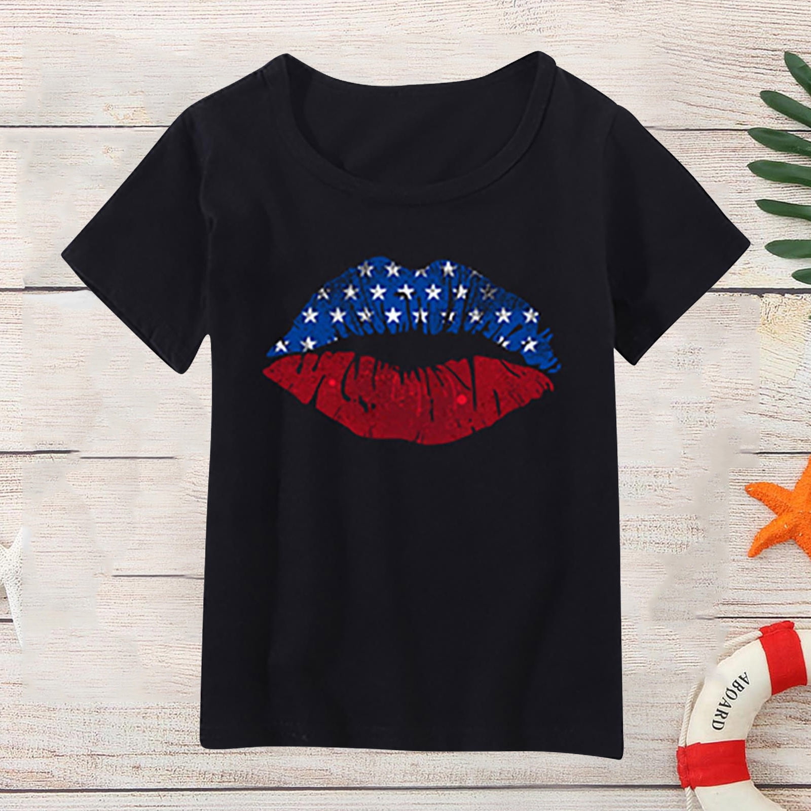 Herrnalise Independence Day Mommy And Me Clothes Short Sleeve T-shirt ...