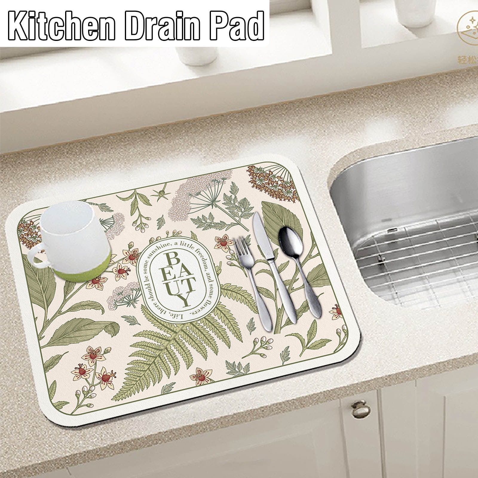 Herrnalise Kitchen Countertop Technology Cloth Pad Coffee Table ...