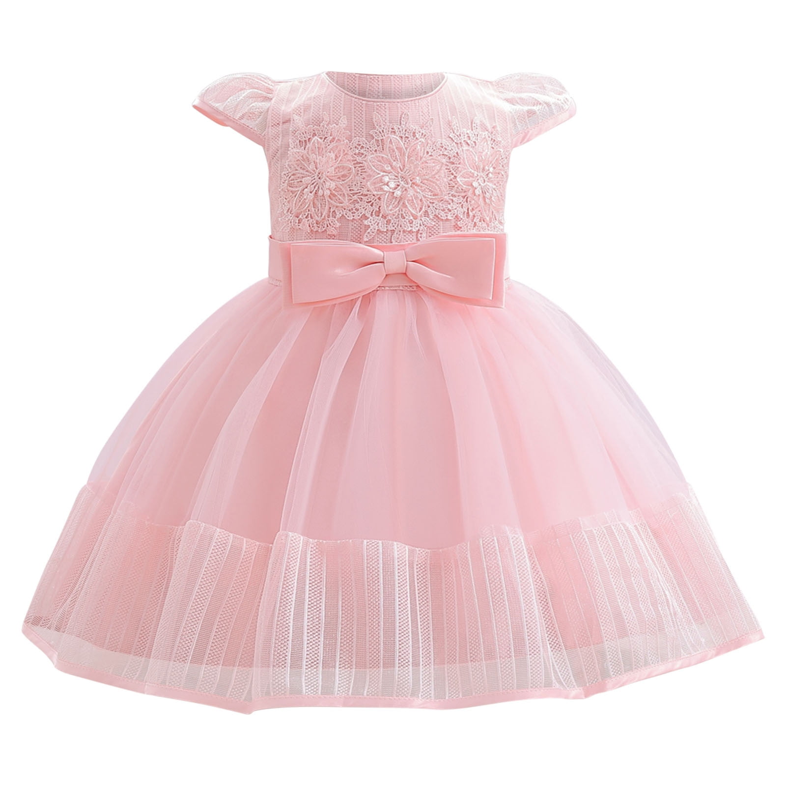 Holloyiver Lace Toddlers Wear Children Clothing Baby Frocks Birthday ...