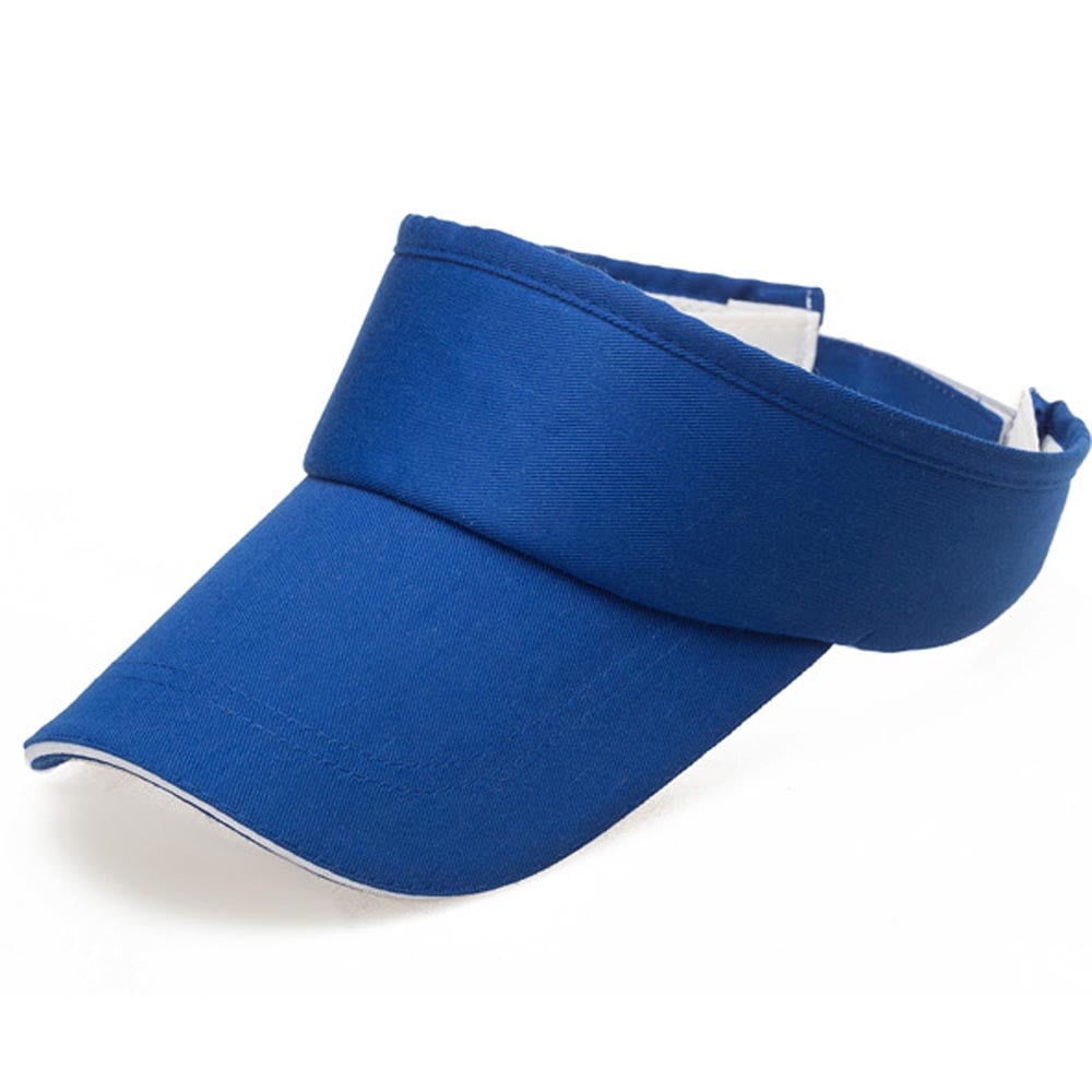 Holloyiver Men Women Summer Visor Sun Plain Hat Cap - Walmart.com